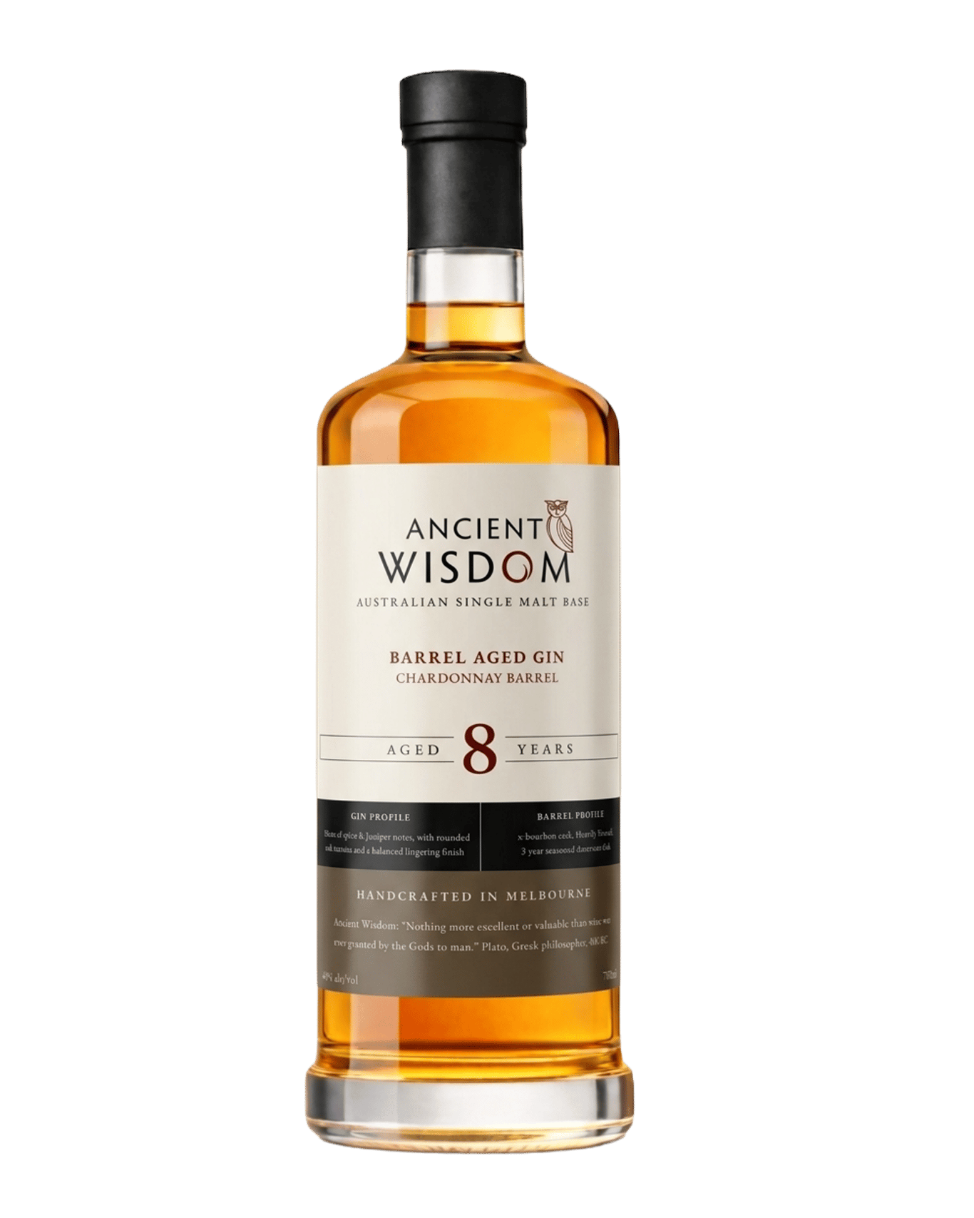 Buy Ancient Wisdom Barrel Aged Gin 700ml Online @Lowest Price