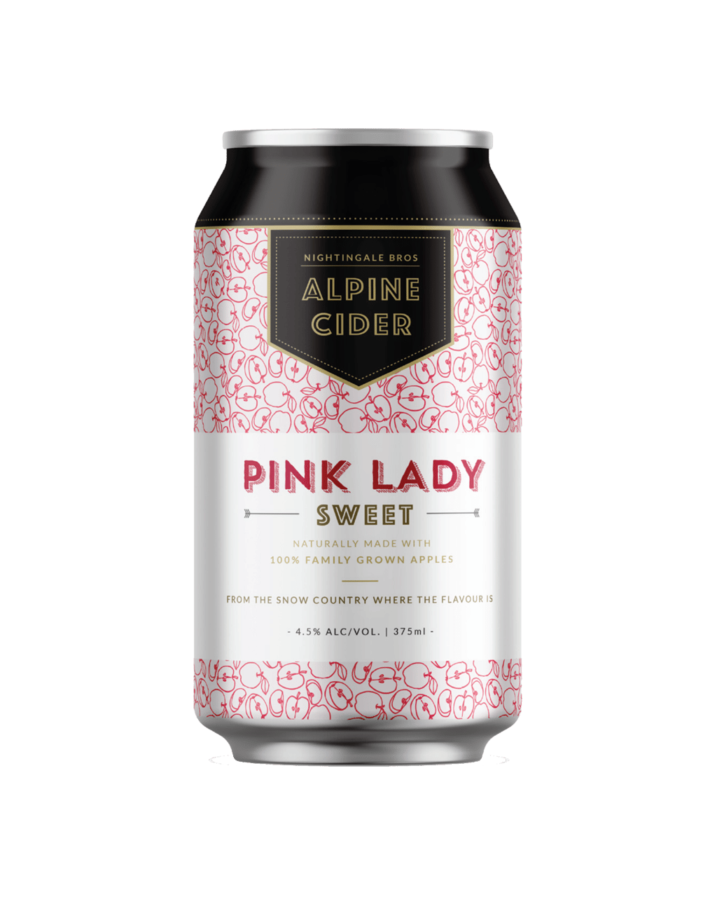Alpine Cider Pink Lady Sweet 375mL - Boozy
