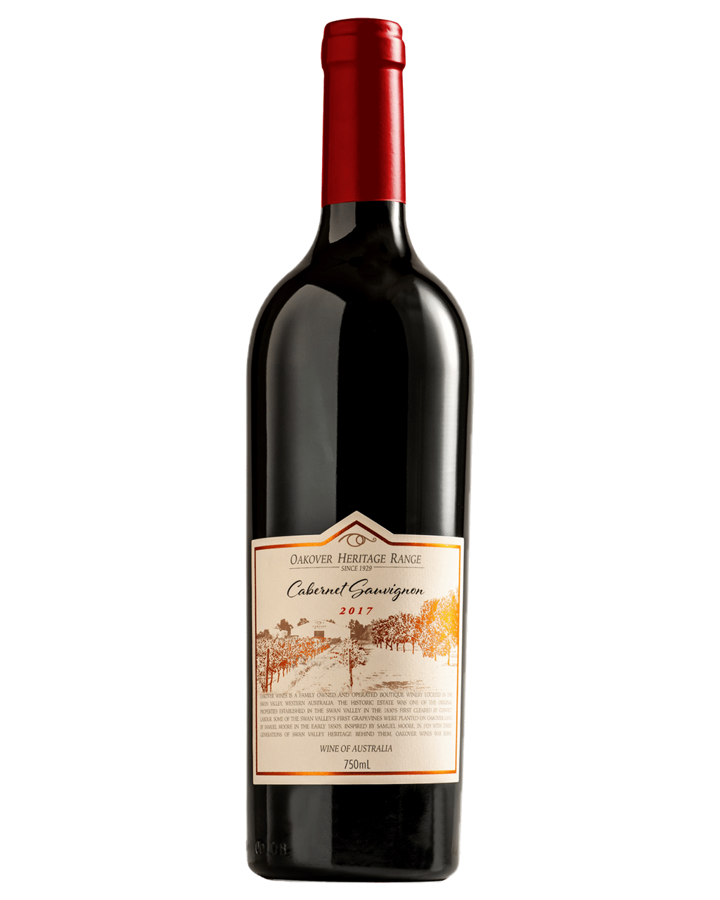 Buy Oakover Wines Heritage Estate Cabernet Sauvignon 2017 Online ...