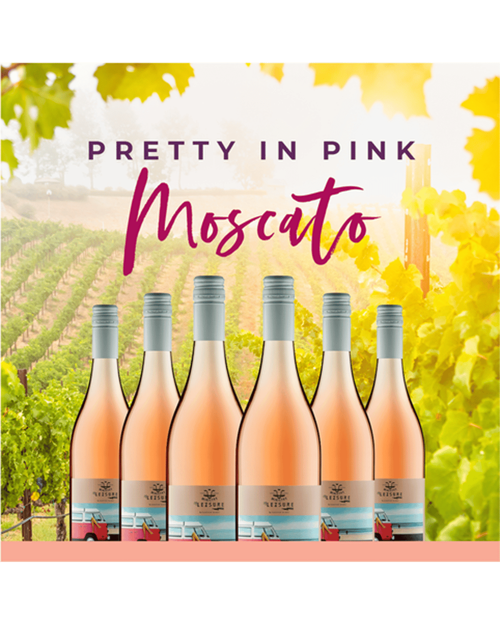 Buy Oakover Wines Ministry Of Leisure Pink Moscato N/v Online @Lowest Price