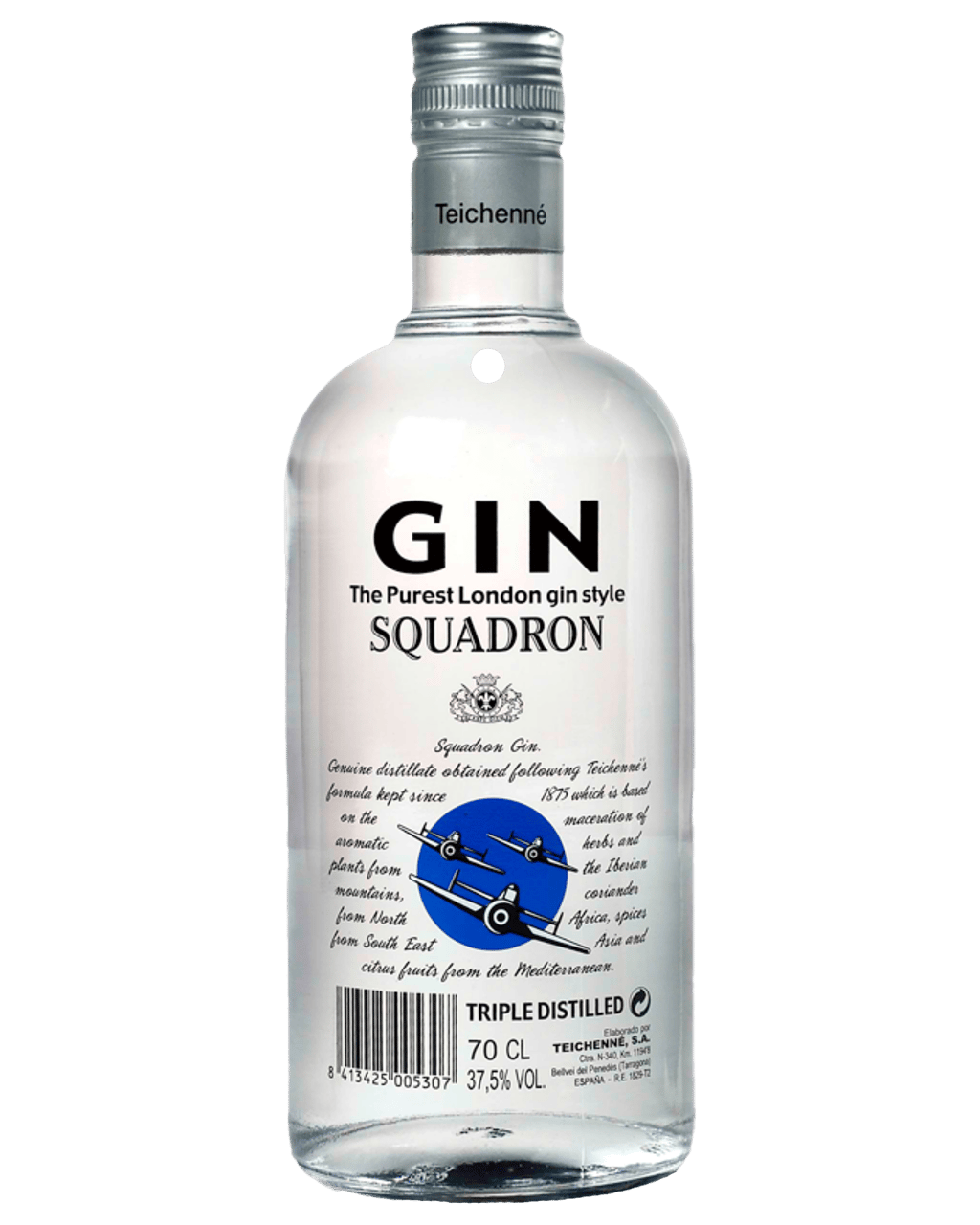 Buy Teichenne Squadron Gin Triple Distilled 700ml Online @Lowest Price