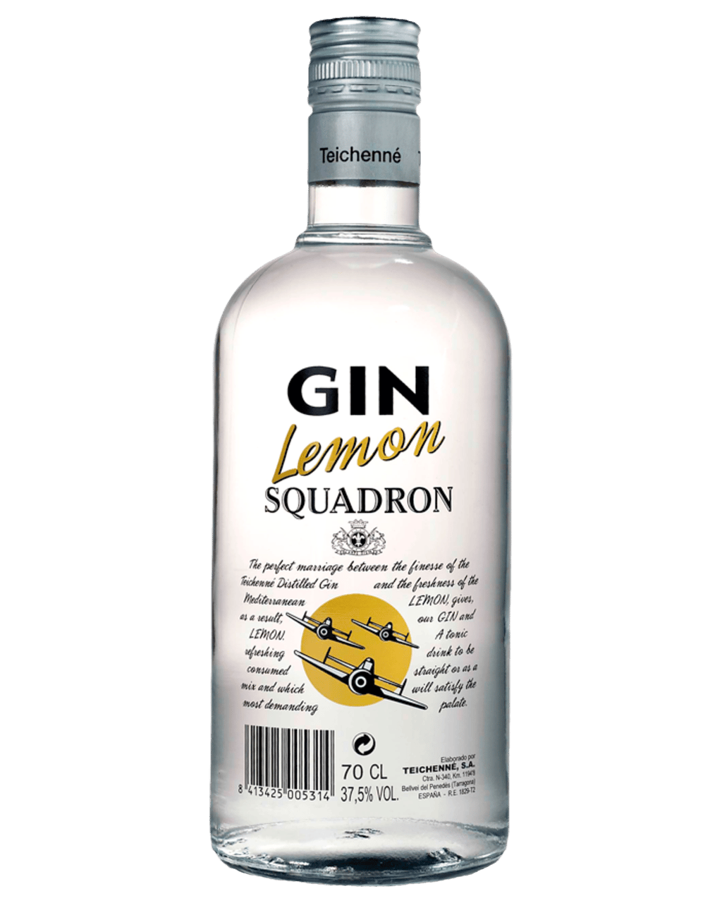 Buy Teichenne Squadron Lemon Gin 700ml Online @Lowest Price