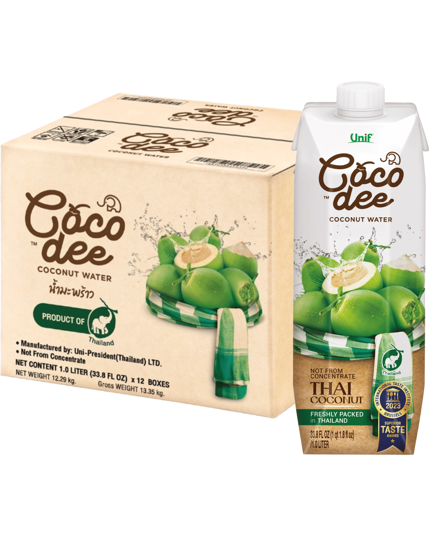 Buy Coco Dee Coconut Water 1 Litre 12 Award Winning Online @Lowest Price