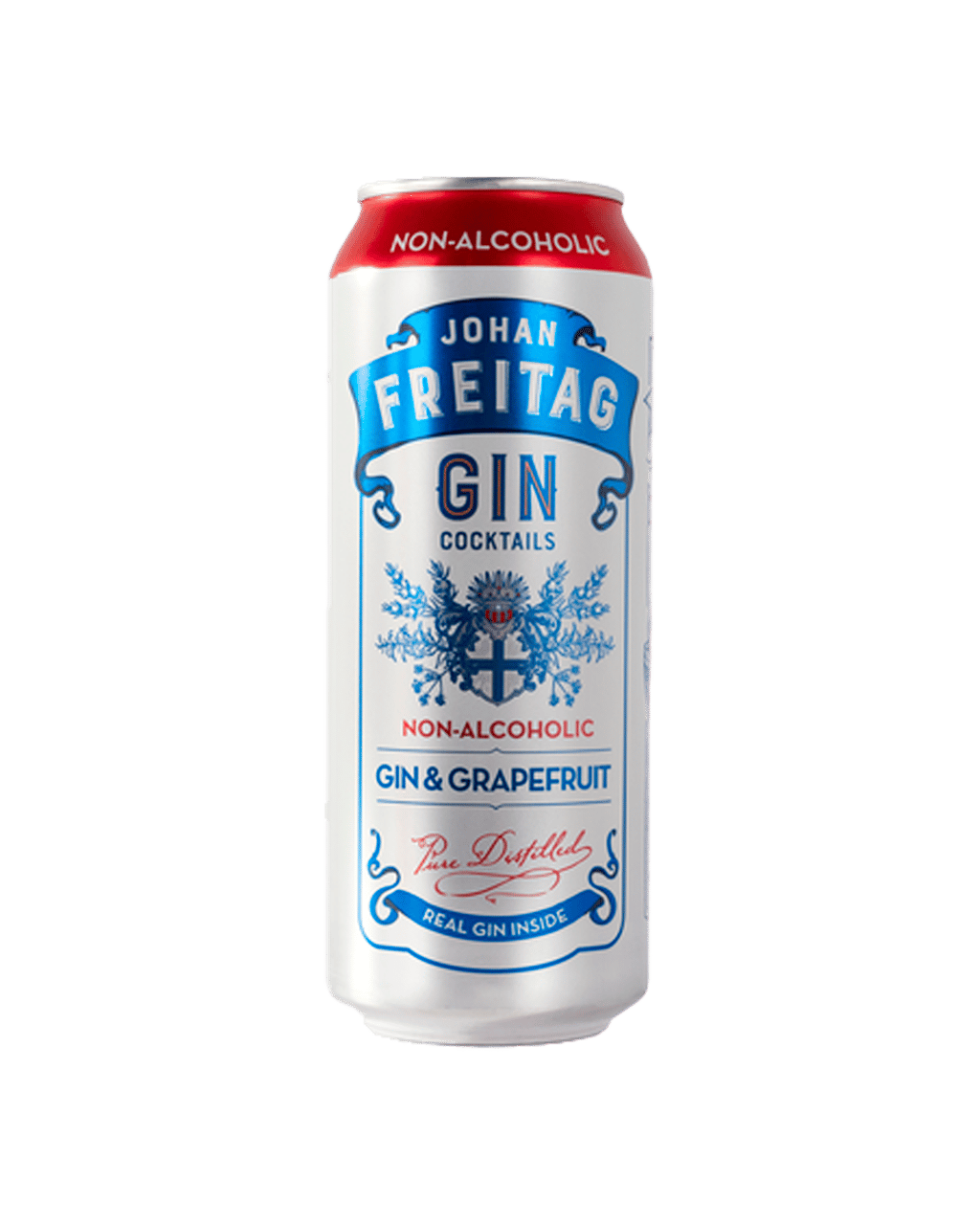 Buy Johan Freitag Premium Non-alcoholic Gin & Grapefruit Can 500ml ...