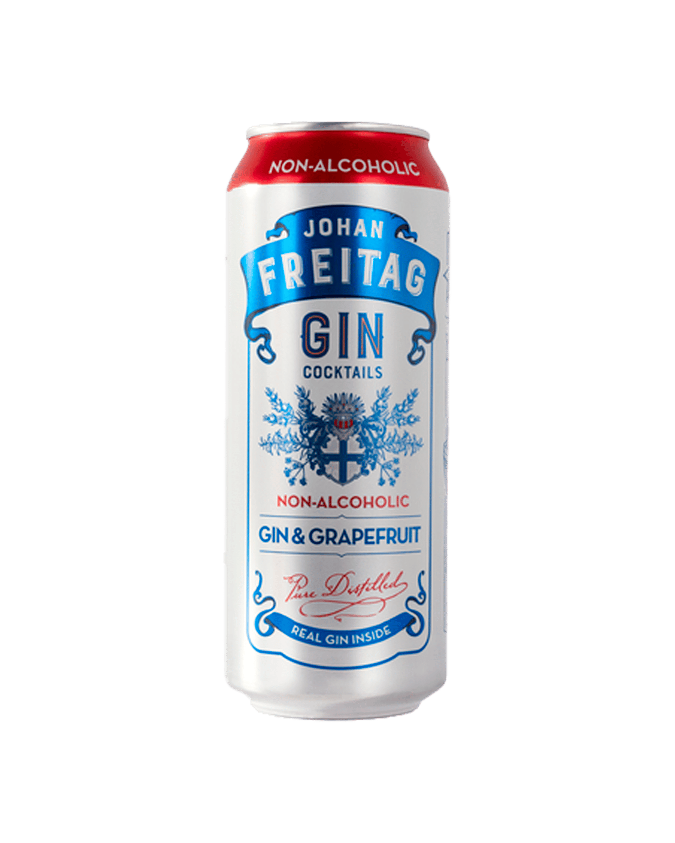 Buy Johan Freitag Premium Non-alcoholic Gin & Grapefruit Can 500ml ...
