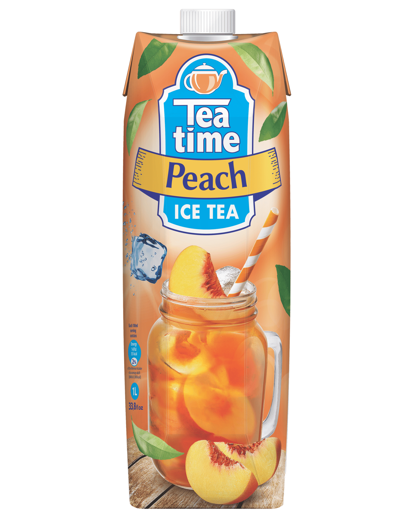 Buy Tea Time Peach Ice Tea 1l Online @Lowest Price