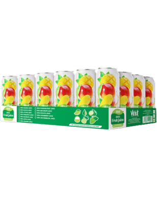 Buy Vinut 100% Mango Juice Can 500ml Online @Lowest Price