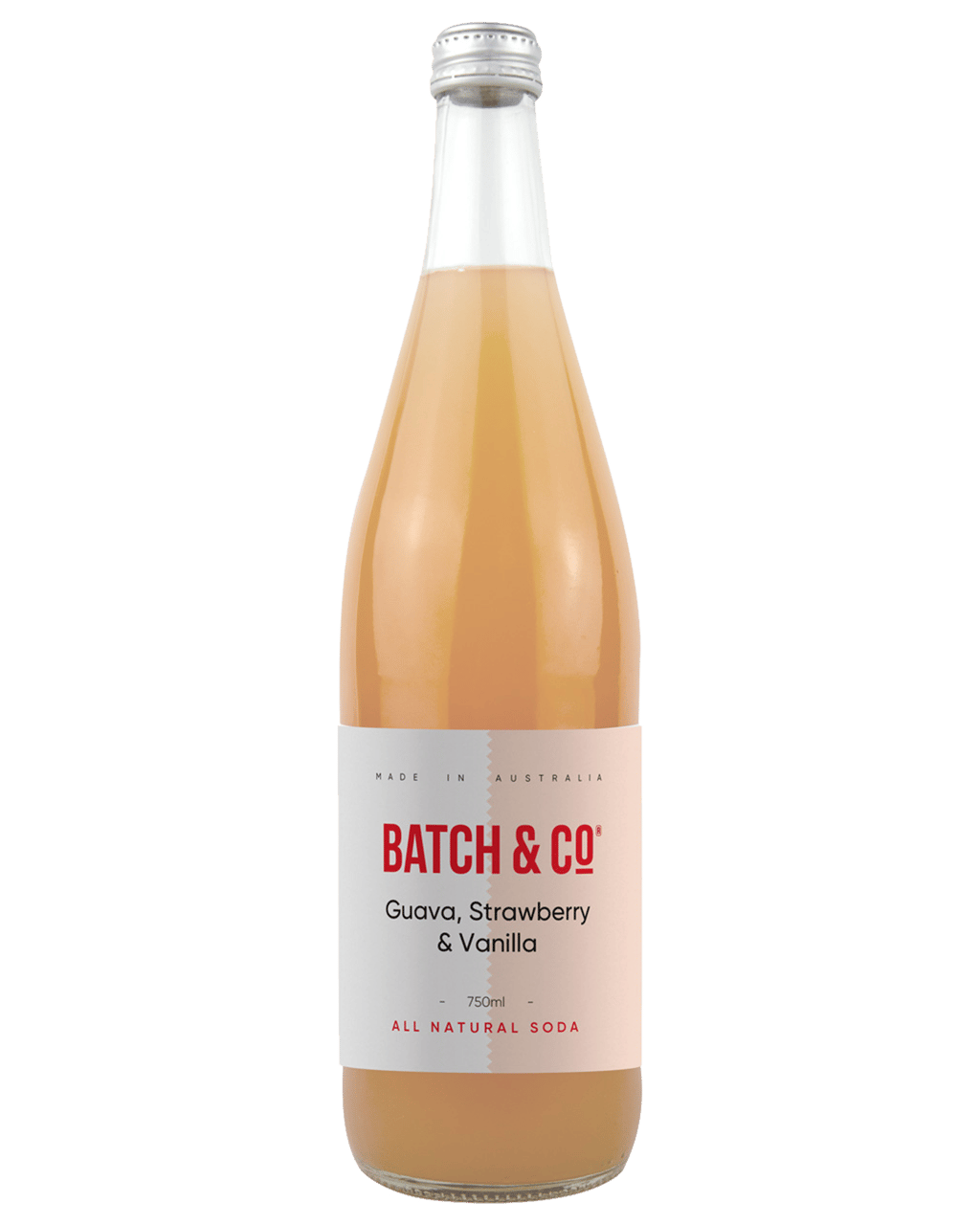 Buy Batch & Co Guava Strawberry & Vanilla Virgin Soda Non-alcoholic ...
