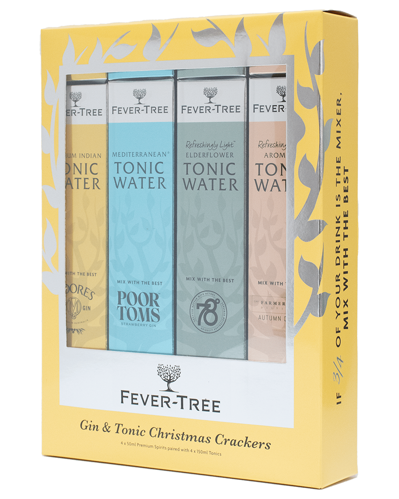 Buy Fever Tree Aussie Gin & Tonic Christmas Crackers Online @Lowest Price