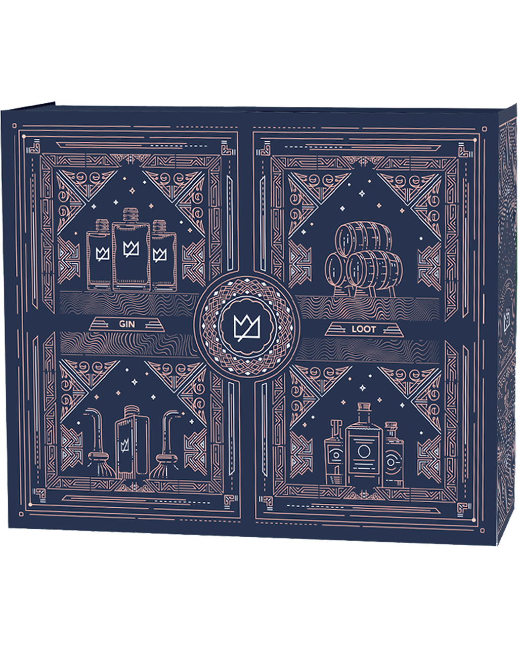 Buy Liquor Loot Global Gin Advent Calendar 2025 720ml Online @Lowest Price