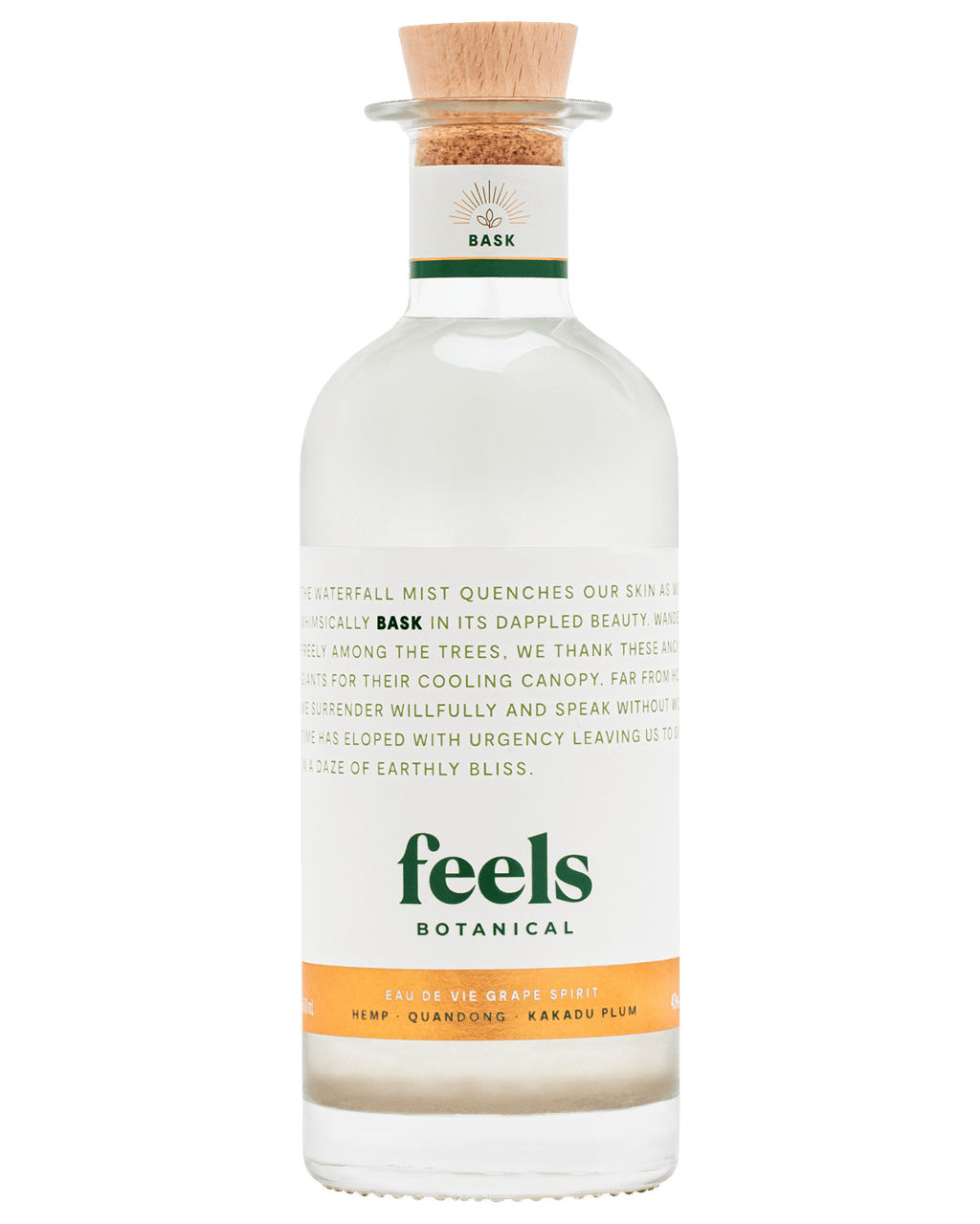 Buy Feels Botanical Bask Eau De Vie Grape Spirit 500ml Online @Lowest Price
