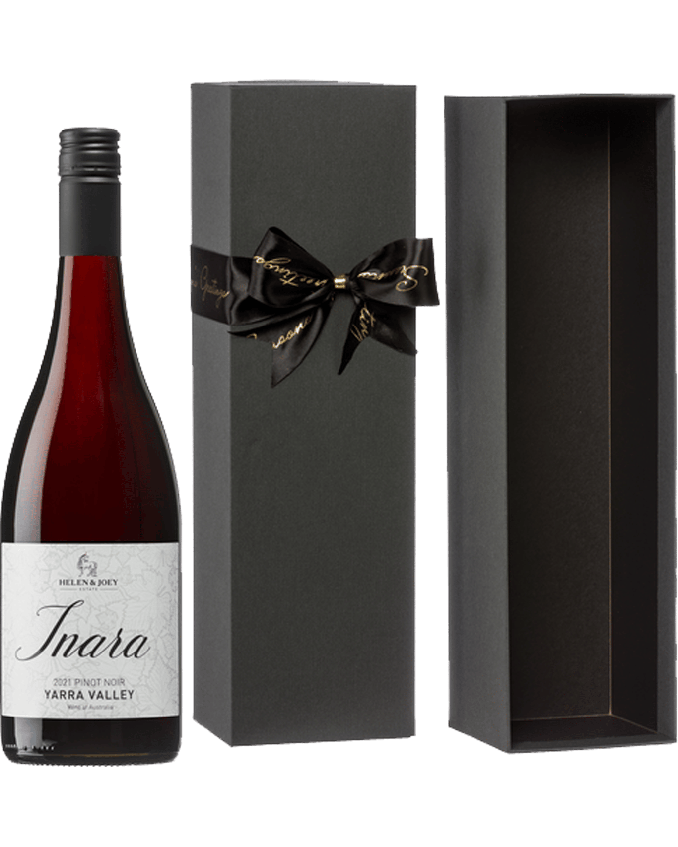 Cellar 17 Helen & Joey Inara Pinot Noir Christmas Premium Black Gift ...