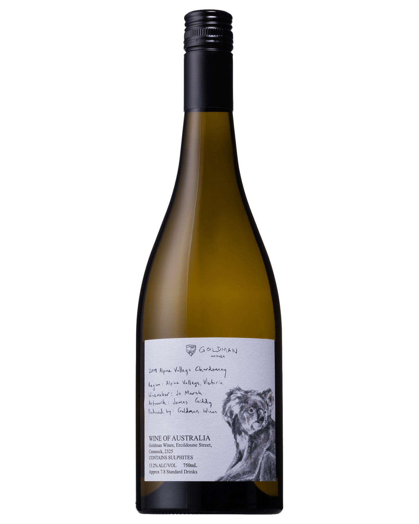 Buy Goldman Wines Koala Alpine Valleys Chardonnay 2019 Online @Lowest Price