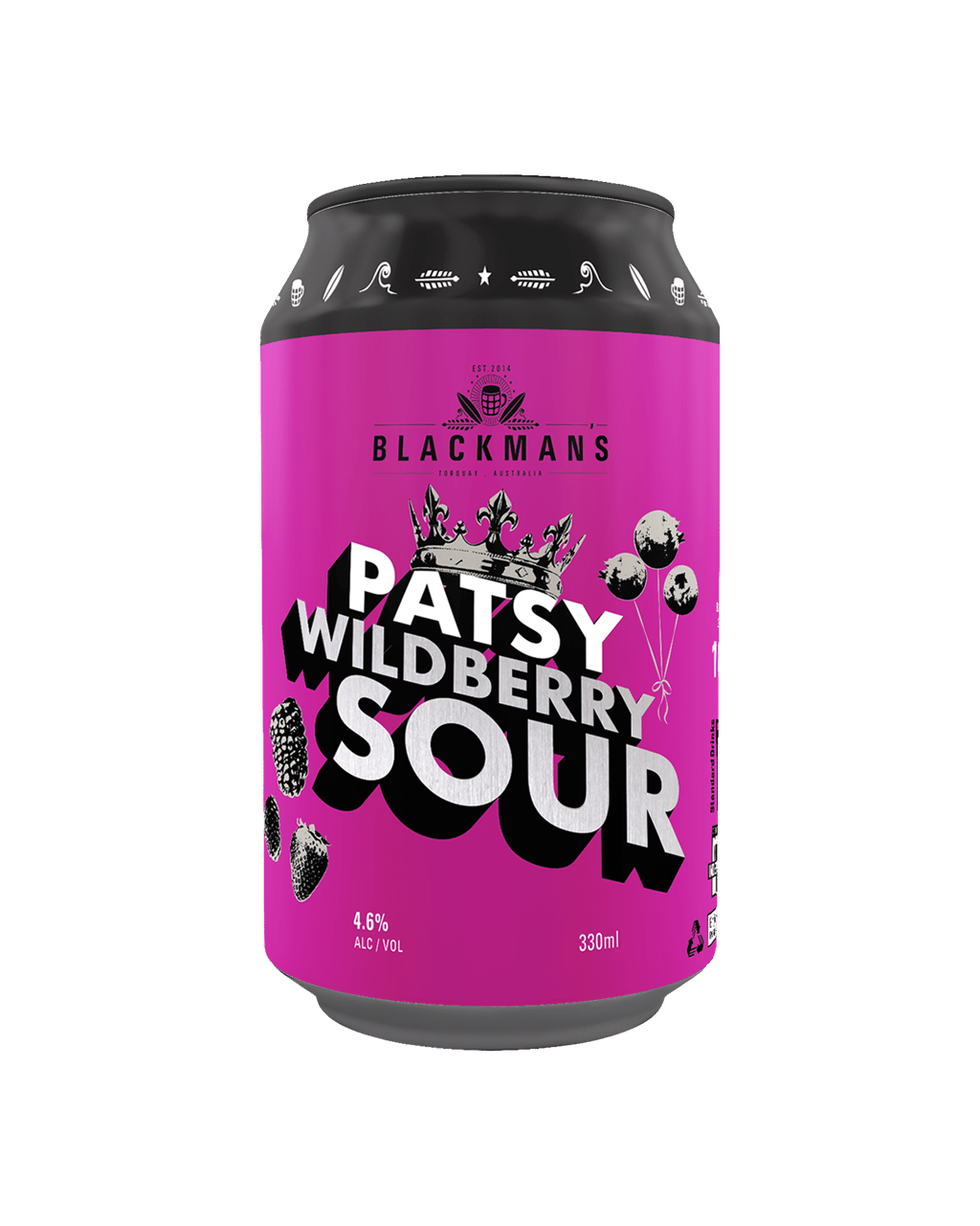 Buy Blackman's Brewery Patsy Wildberry Sour 24x330ml Online @Lowest Price