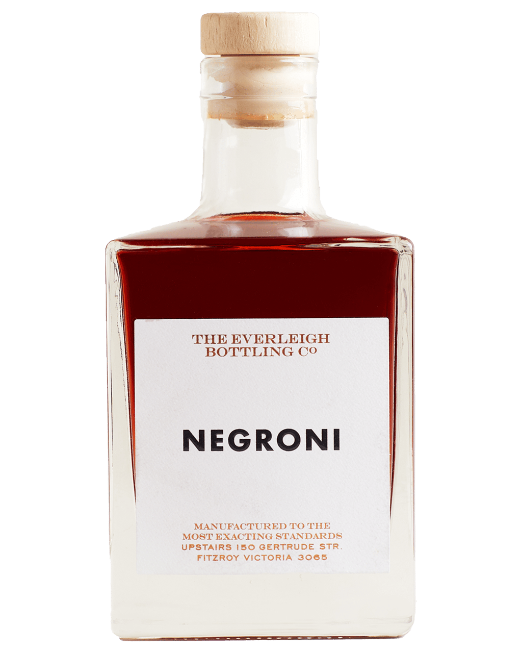 Buy The Everleigh Bottling Co. Negroni Bottled Cocktail 500ml Online ...