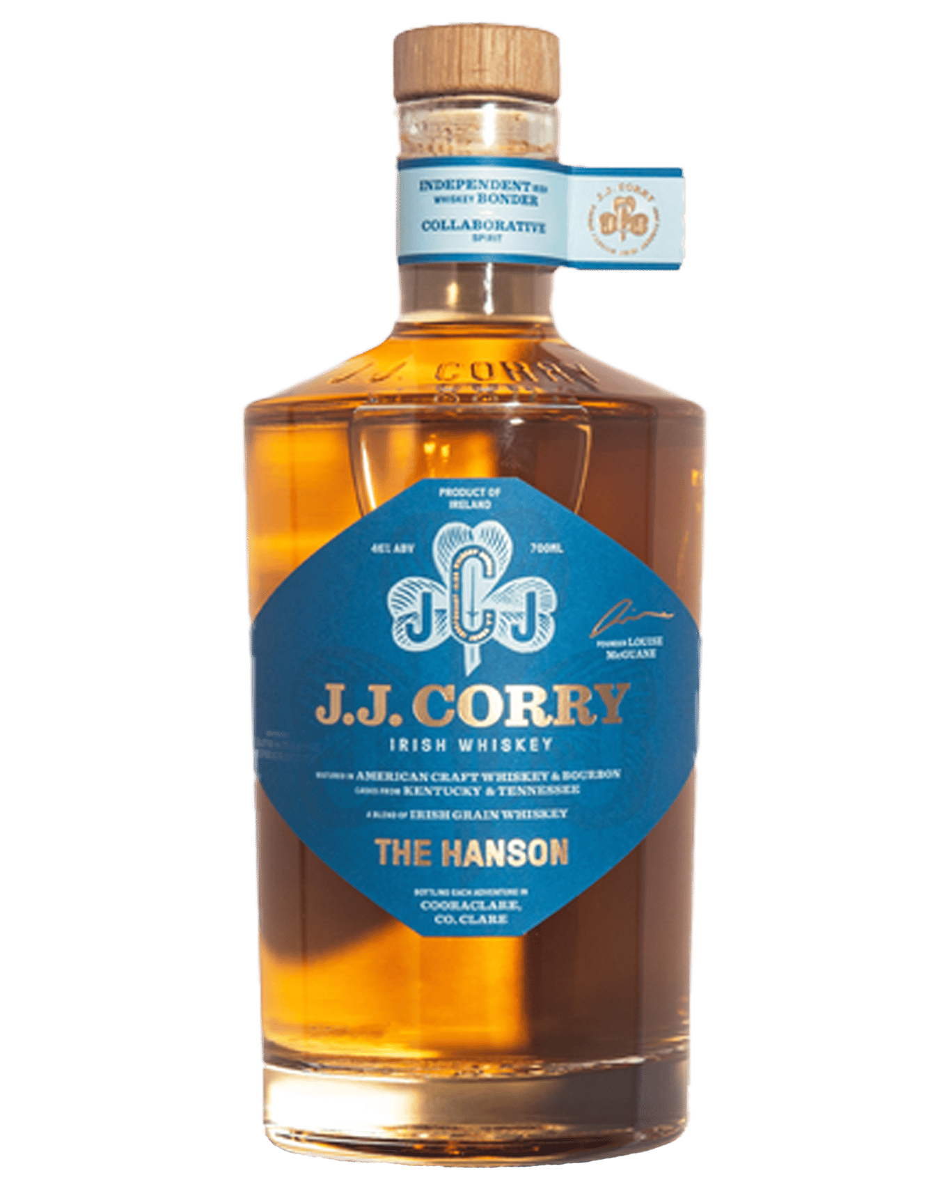 Buy J.j.corry The Hanson Irish Whiskey 700ml Online (Low Prices) from ...