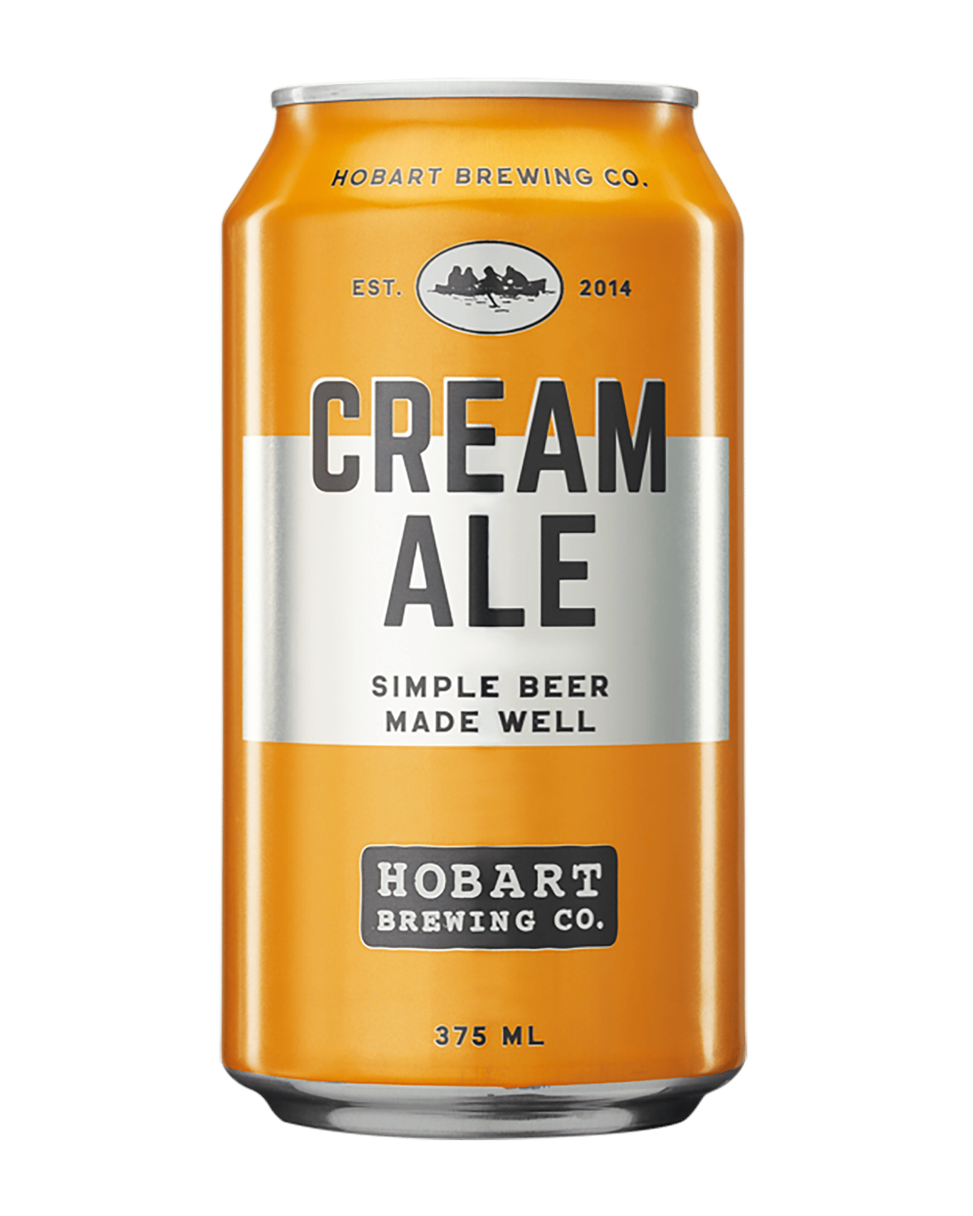 Buy Hobart Brewing Co. Cream Ale Can 375ml Online @Lowest Price