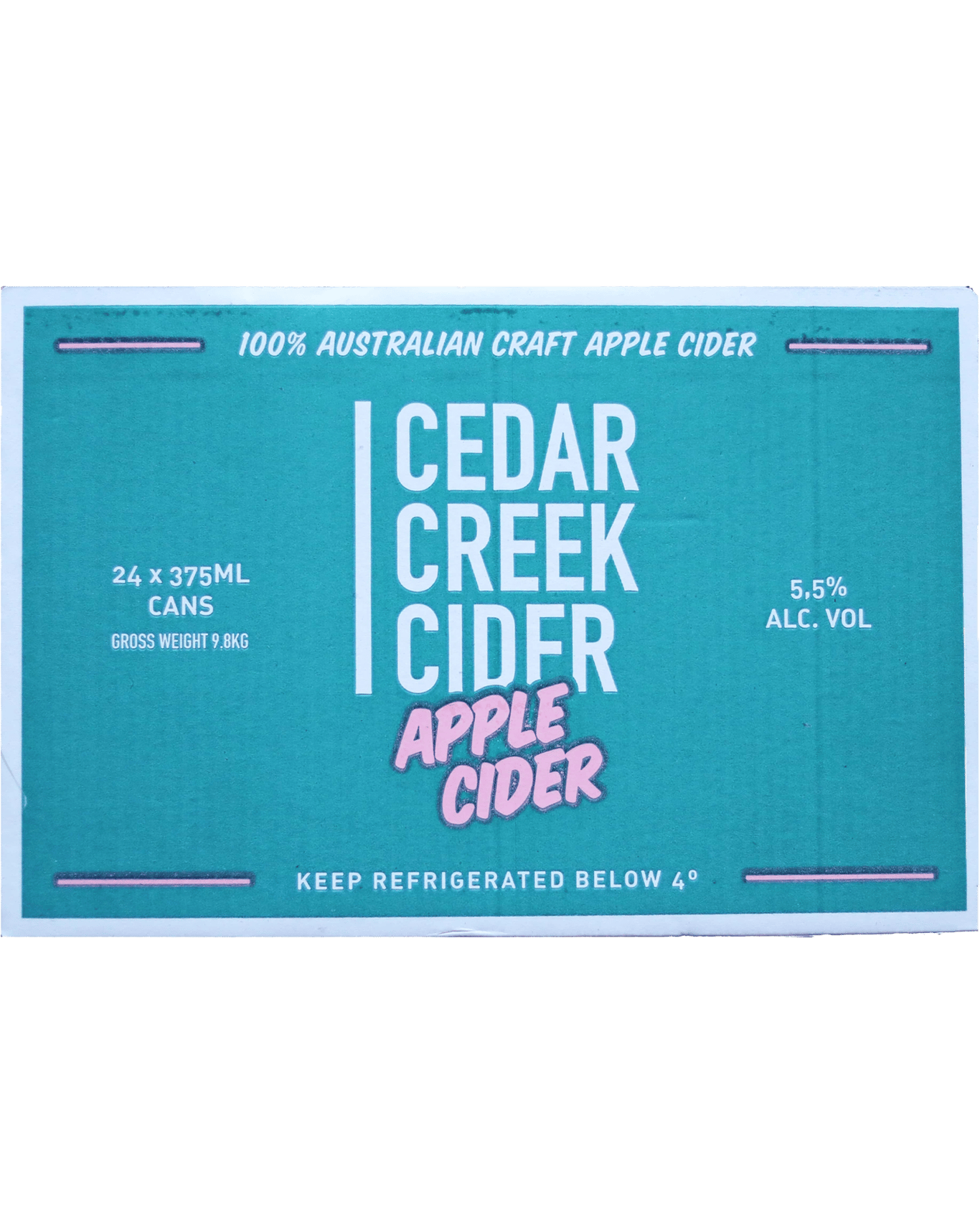Buy Cedar Creek Cider Apple Cider Cans 375ml Online @Lowest Price