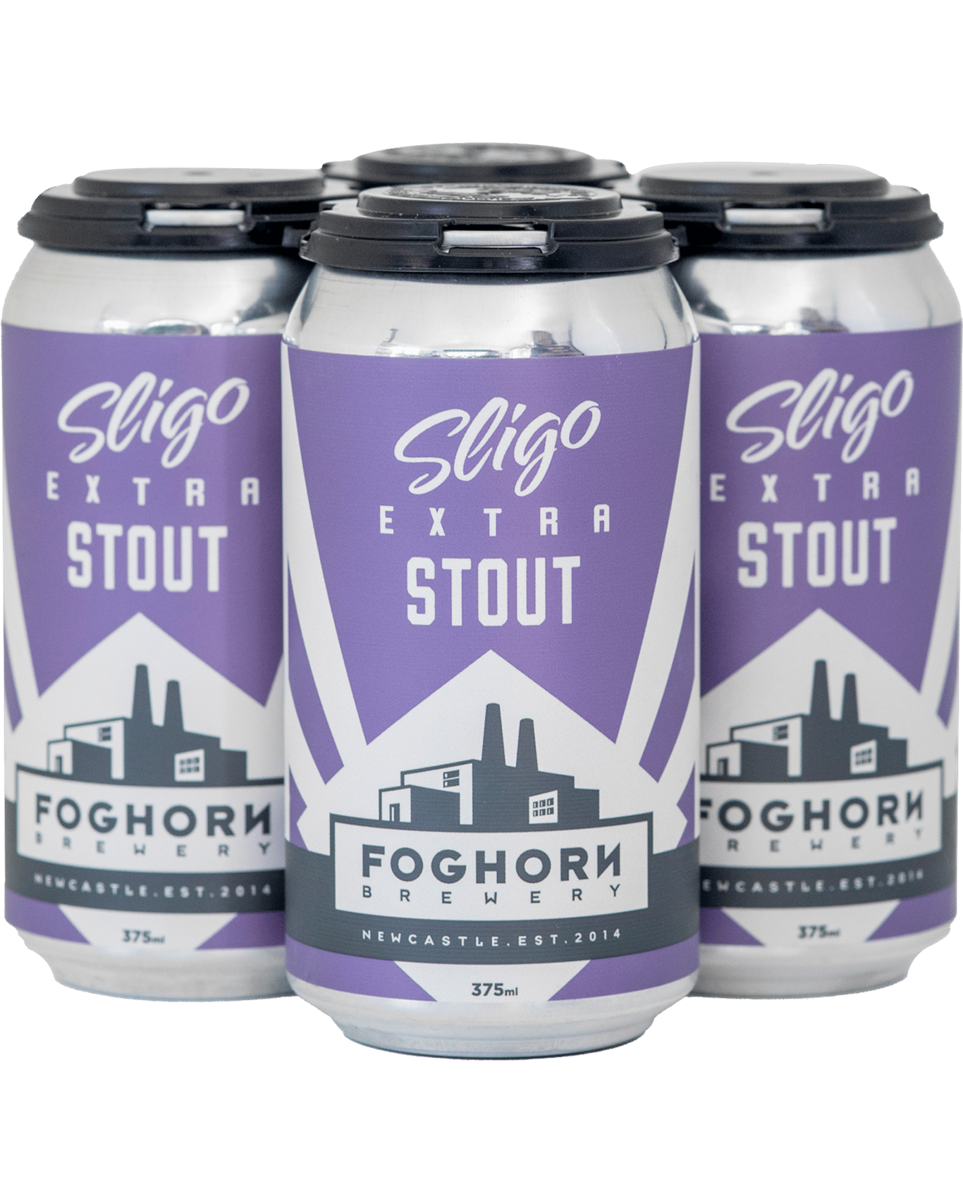 Buy Foghorn Brewery Sligo Stout Cans 375ml Online @Lowest Price
