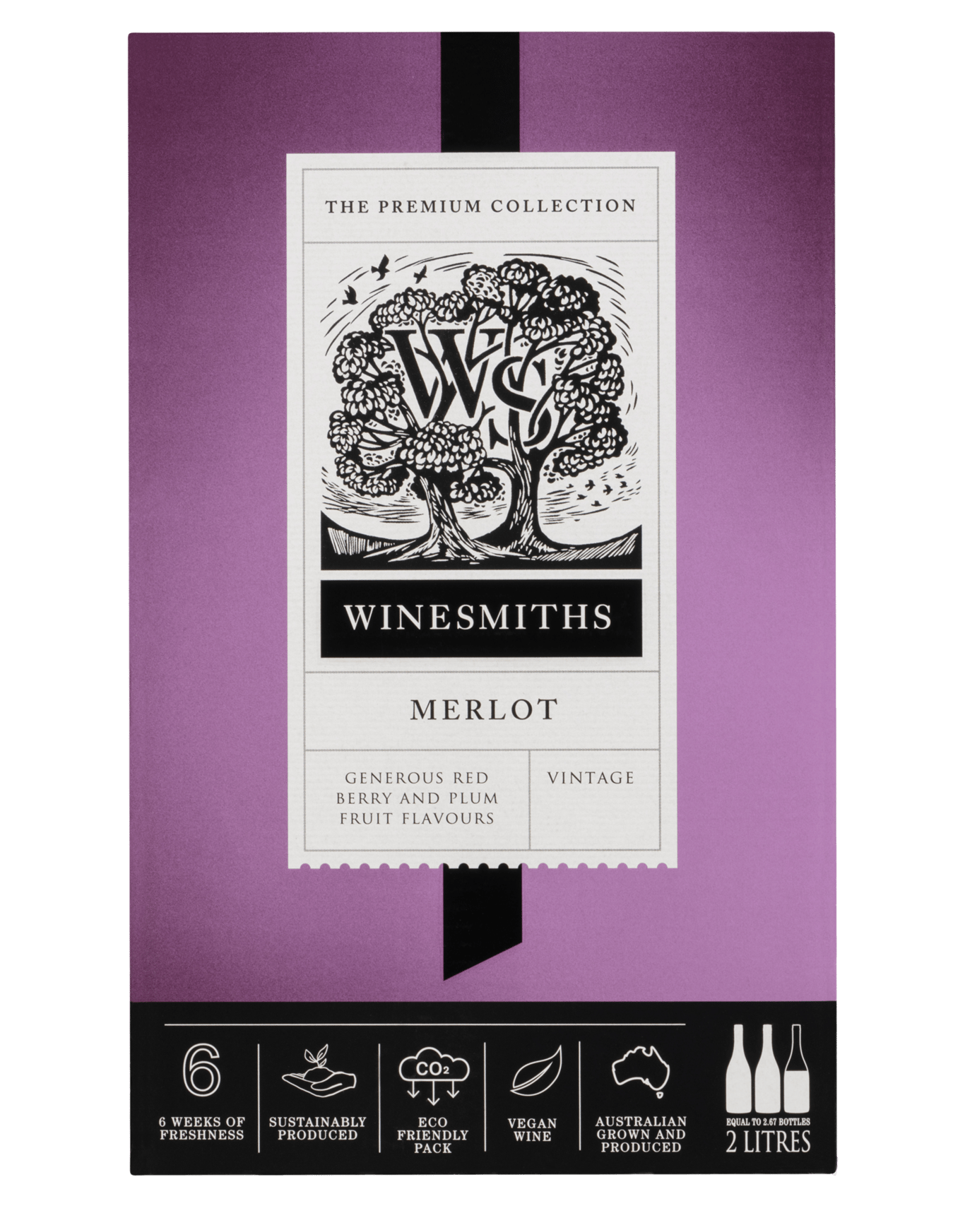 Buy Winesmiths Premium Merlot Cask 2l Online @Lowest Price