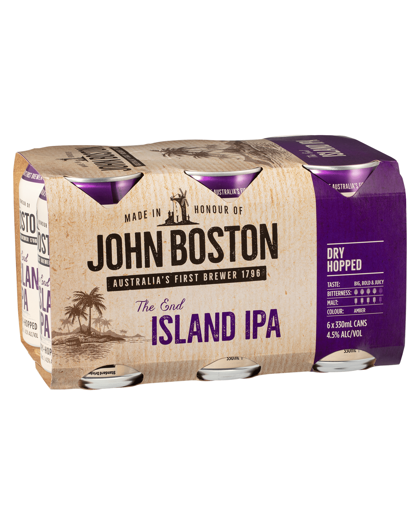 Buy John Boston Ipa Can 330ml Online @Lowest Price