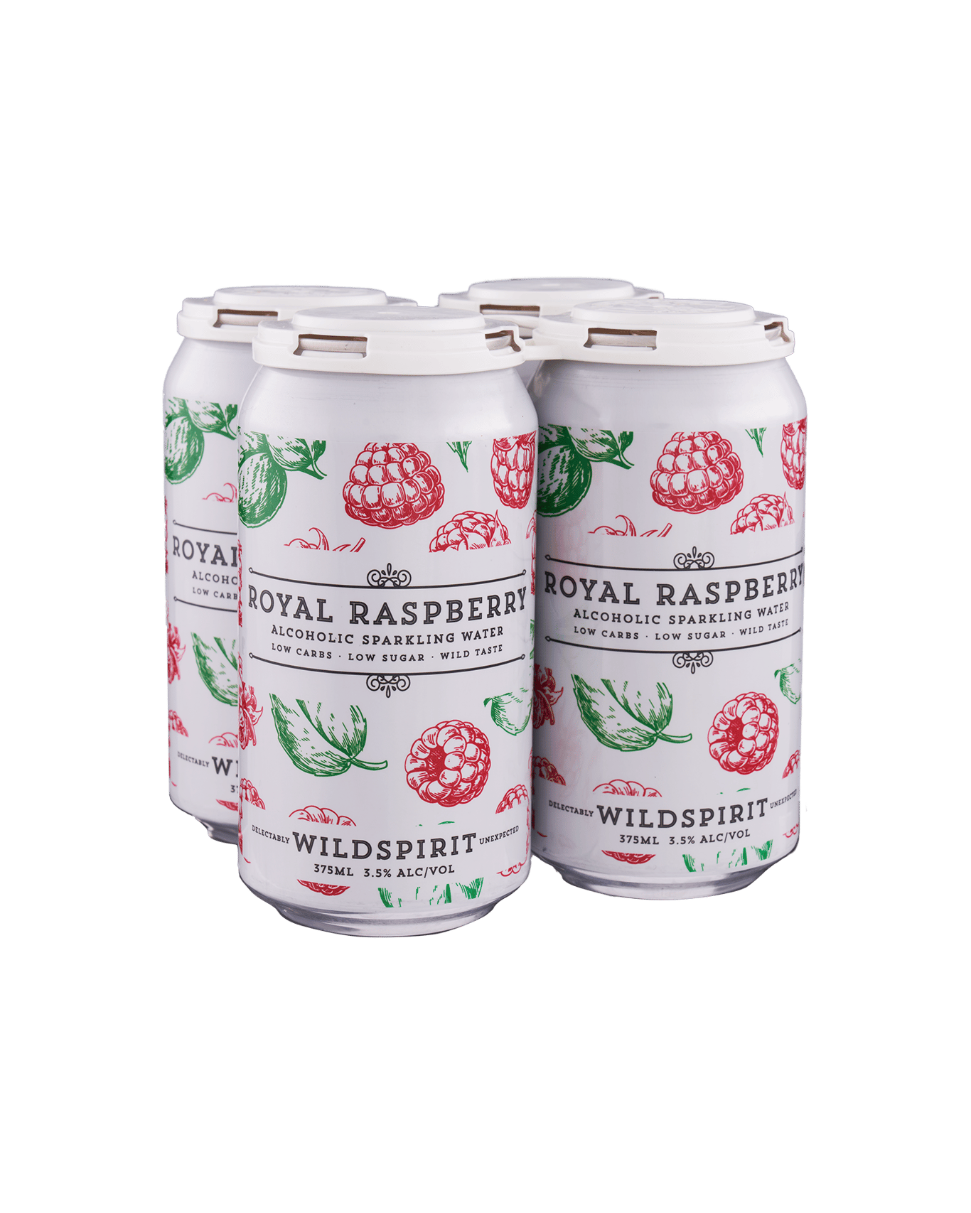 Buy Wildspirit Distilling Royal Raspberry Alcoholic Sparkling Water ...