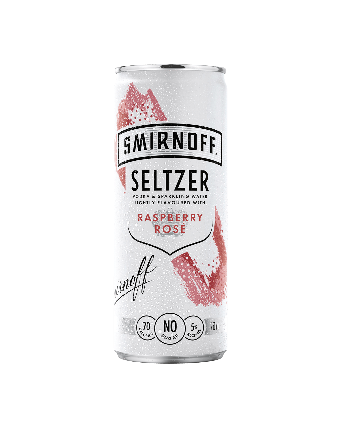 Buy Smirnoff Seltzer Raspberry Rosè 250ml Online @Lowest Price