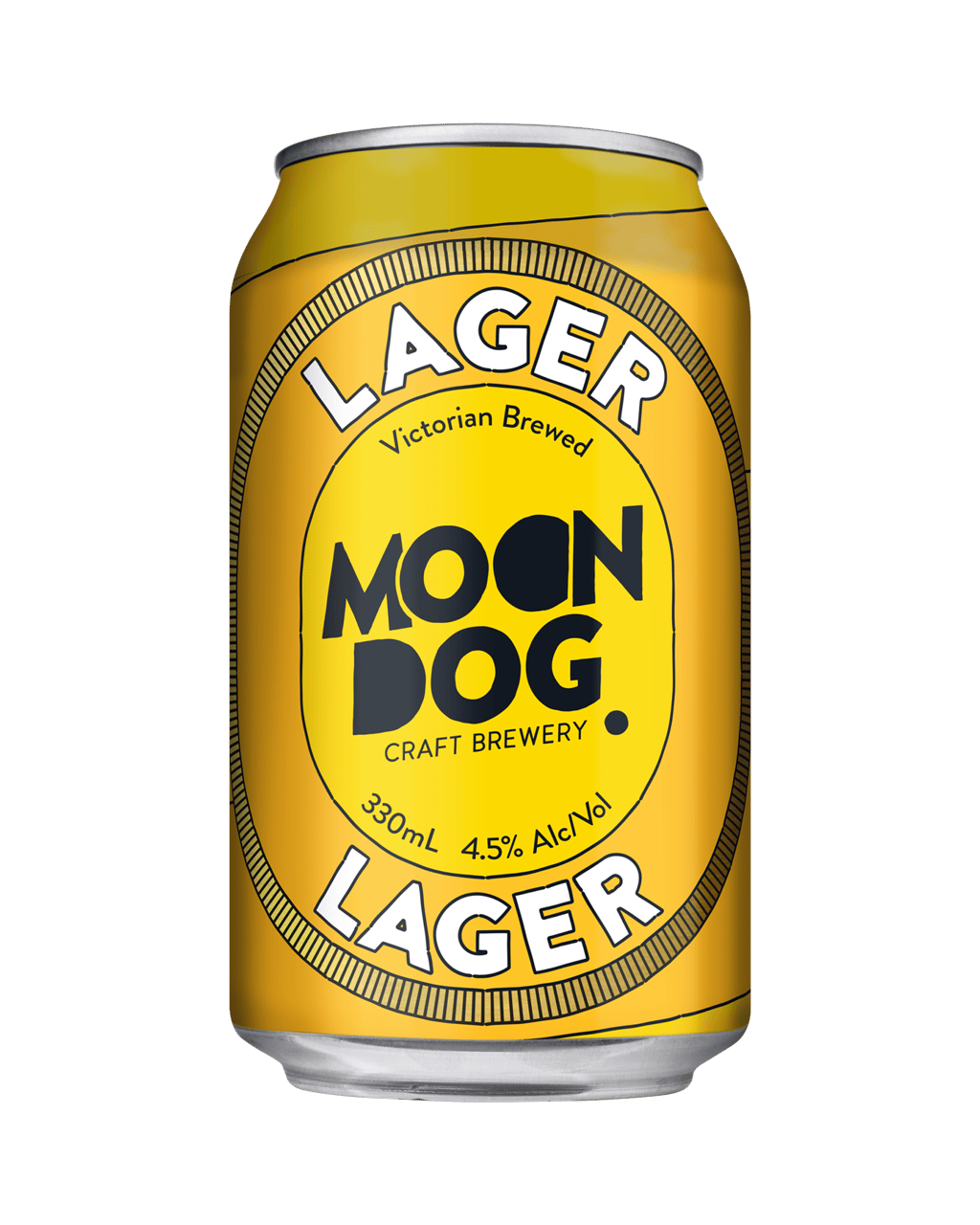 Buy Moon Dog Lager Can 330ml Online @Lowest Price