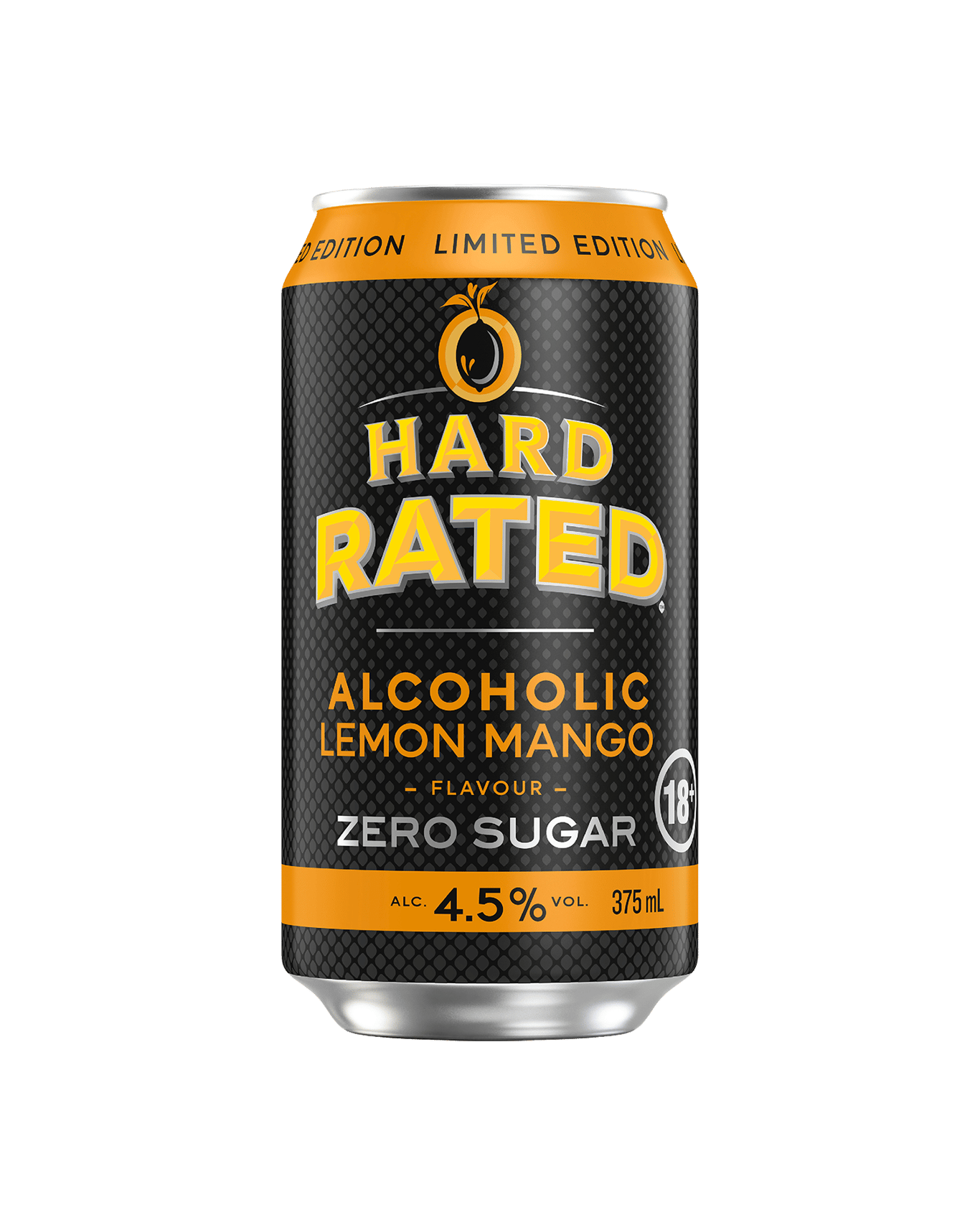 Buy Hard Rated Lemon Mango Zero Sugar 4.5% Cans 375ml Online @Lowest Price