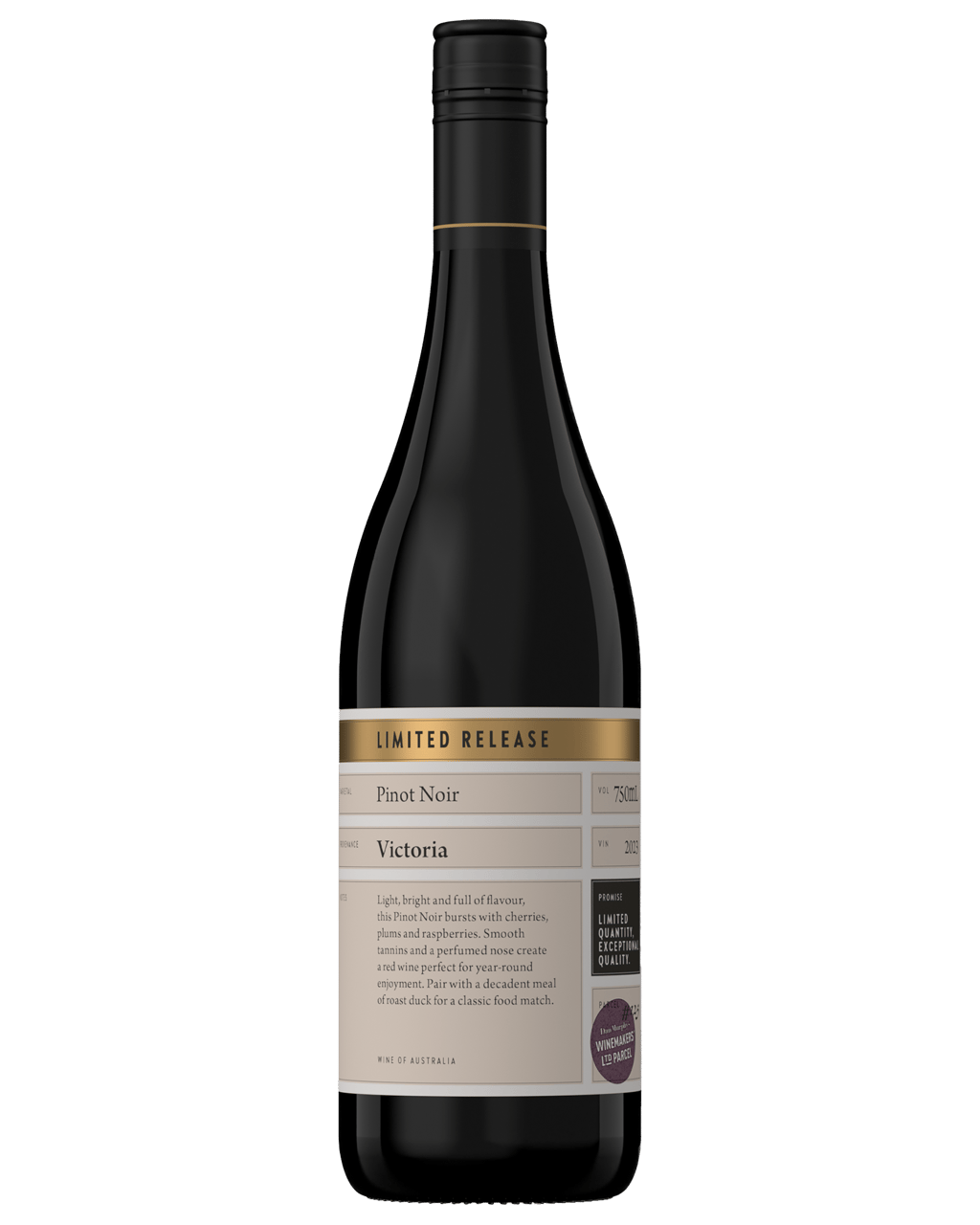Buy Cleanskin Winemakers Ltd Parcel 125 Vic Pinot Noir Online @Lowest Price