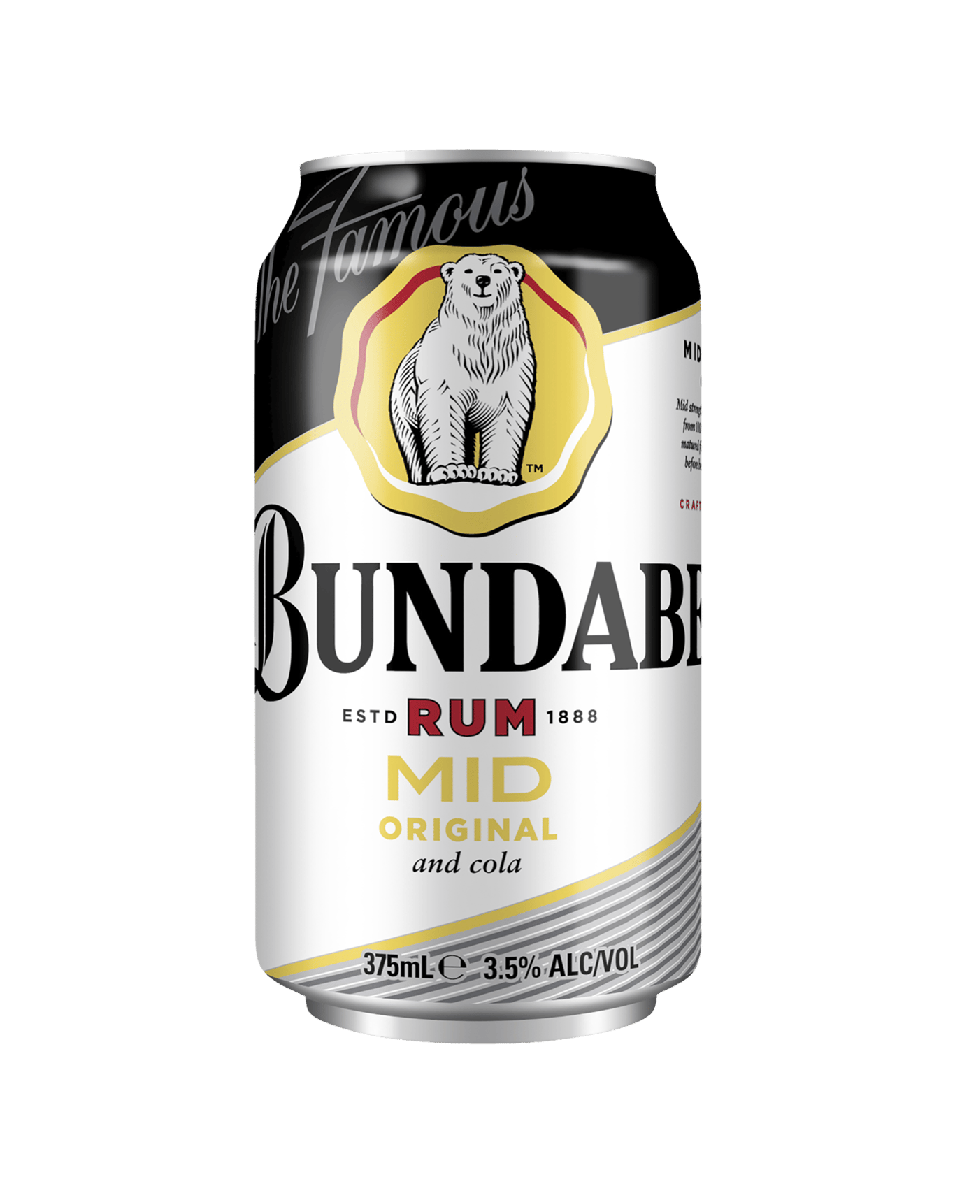Buy Bundaberg Up Rum Midstrength & Cola Cans 375ml Online @Lowest Price