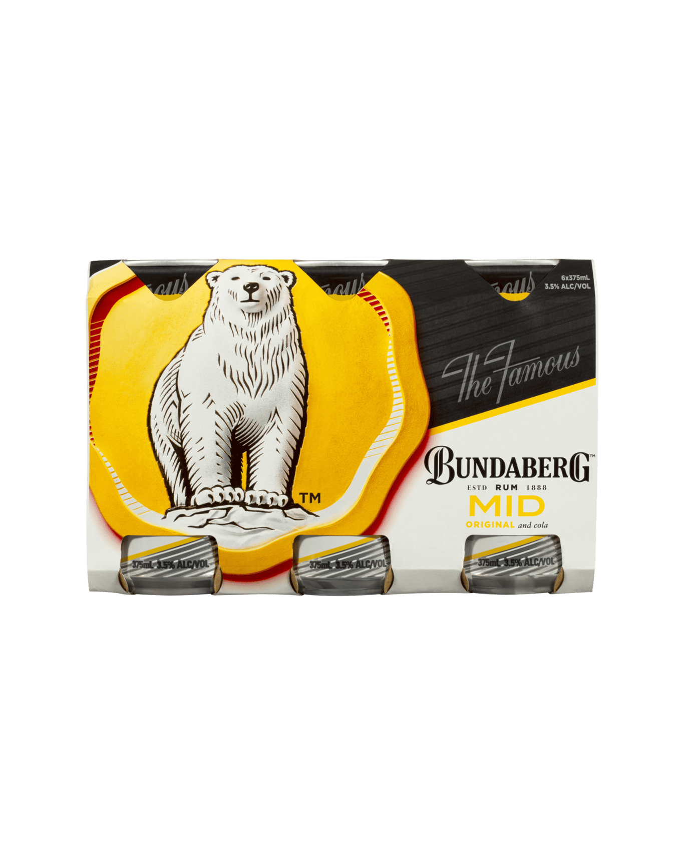 Buy Bundaberg Up Rum Midstrength & Cola Cans 375ml Online or Near You ...