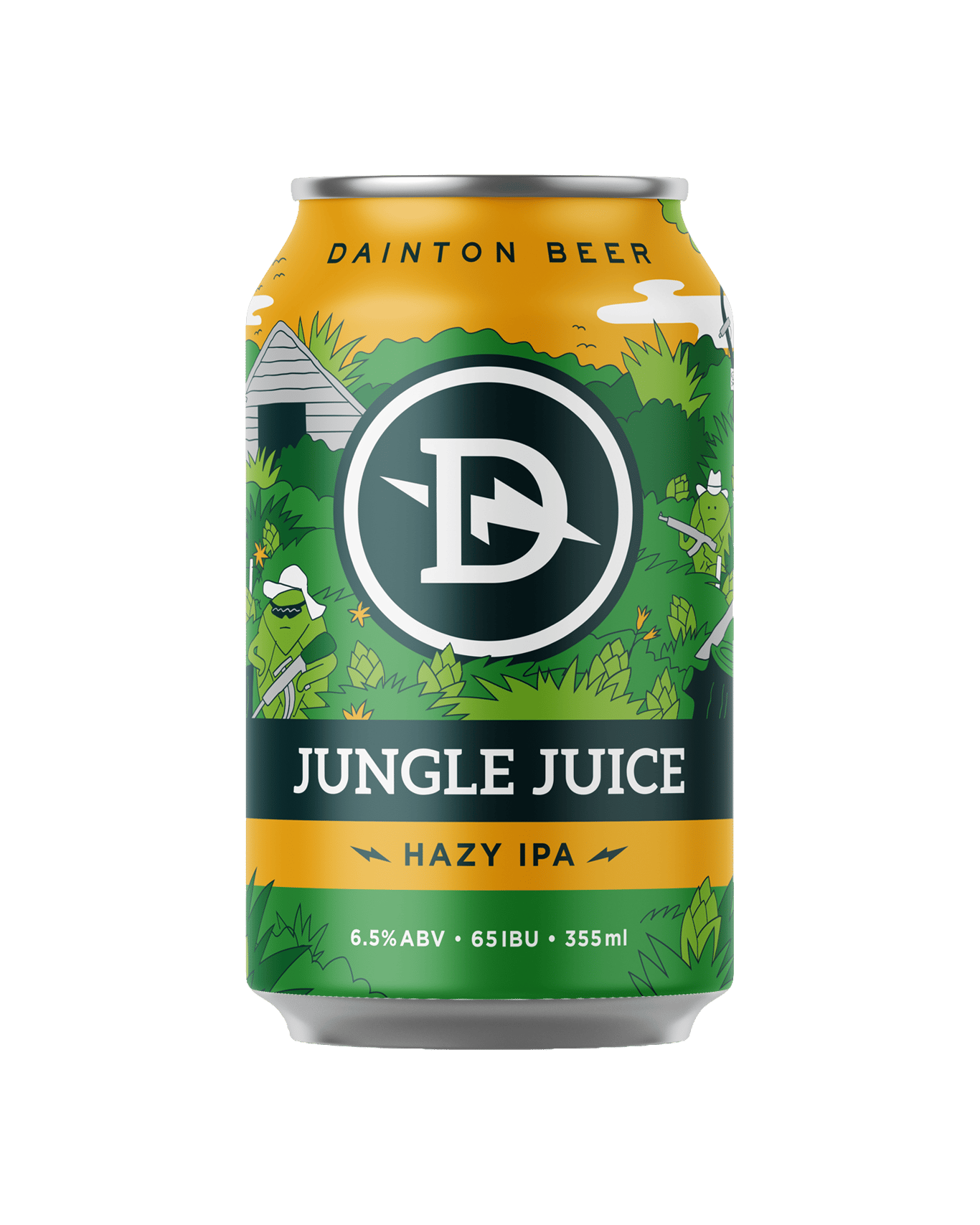 Buy Dainton Beer Jungle Juice Hazy Ipa Can 355ml Online @Lowest Price