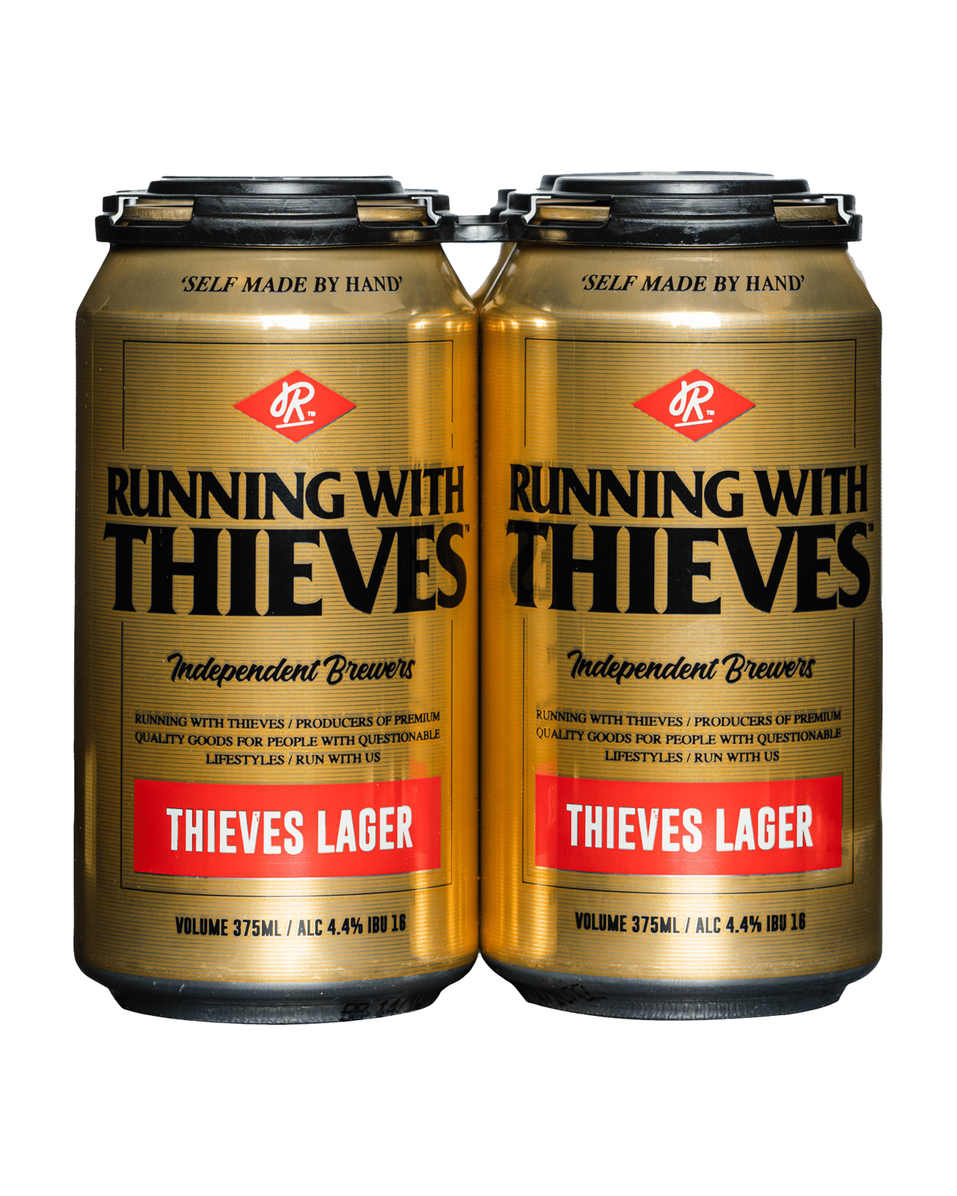 Buy Running With Thieves Lager (gold) 375ml Online @Lowest Price