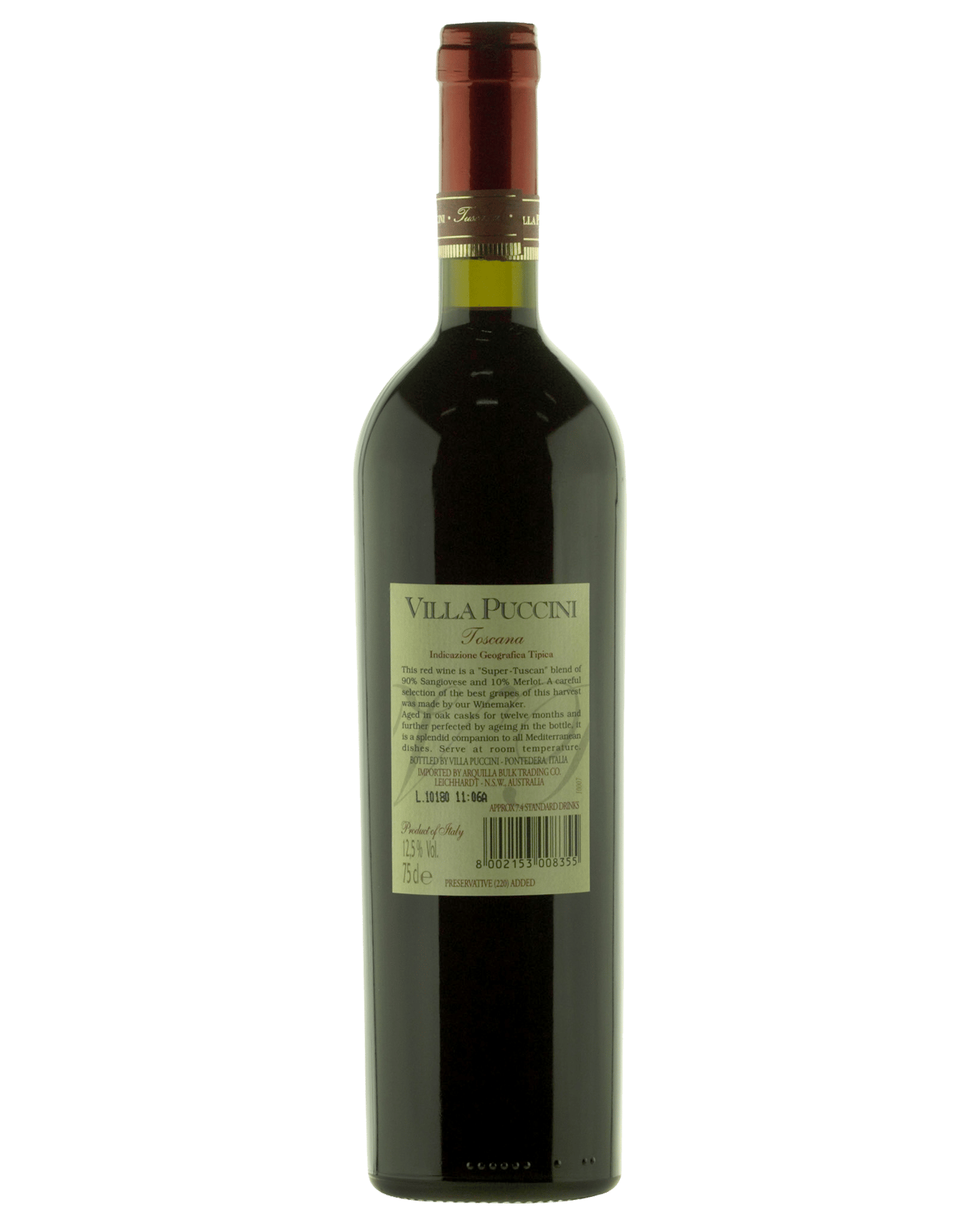Buy Castellini Villa Puccini Toscana Rosso Online @Lowest Price