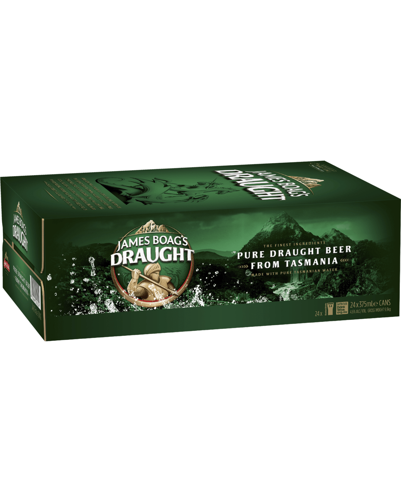 Buy James Boag's Draught Cans 24x375ml Online (Low Prices) from Dan ...