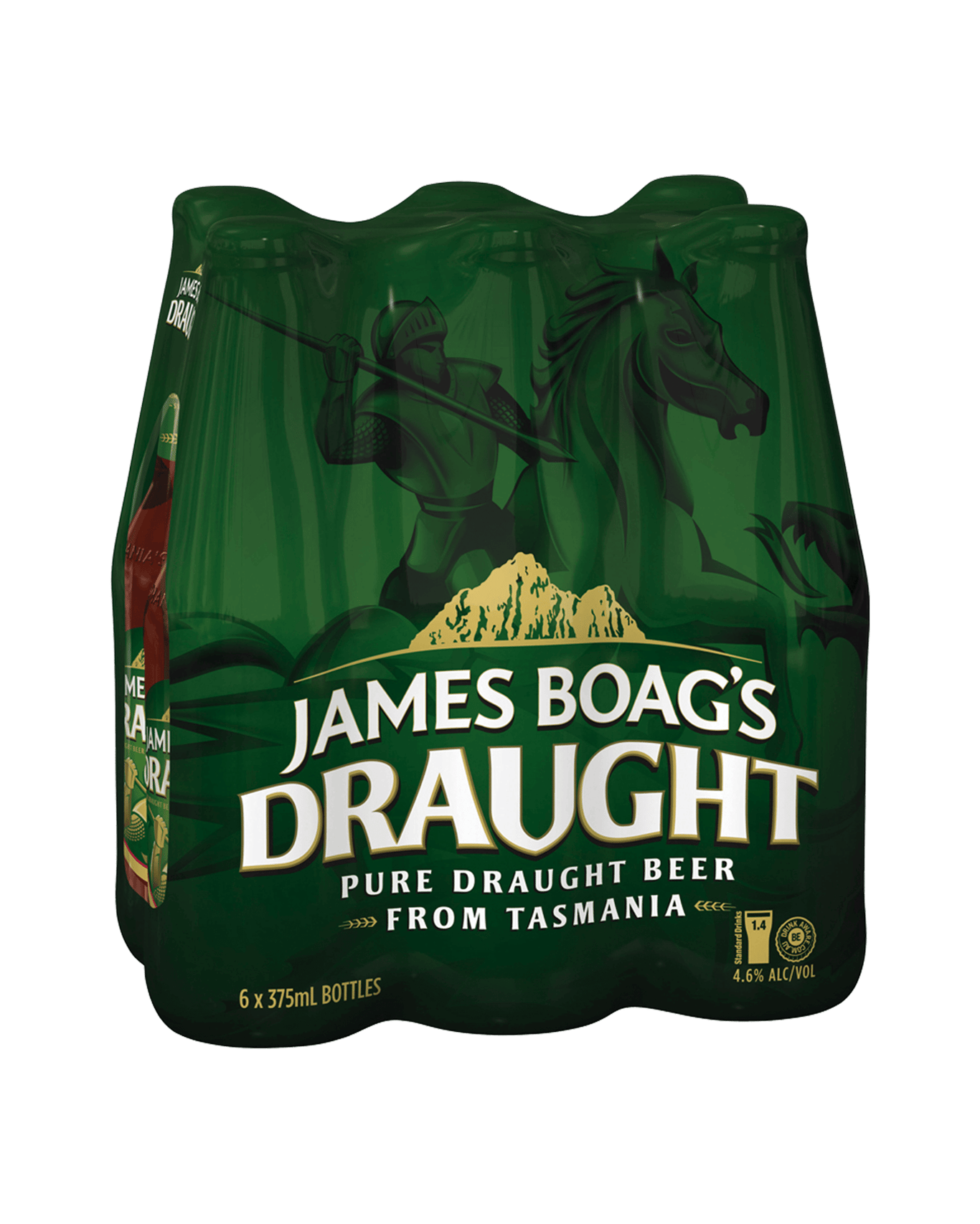 Buy James Boag's Draught Bottles 375ml Online @Lowest Price