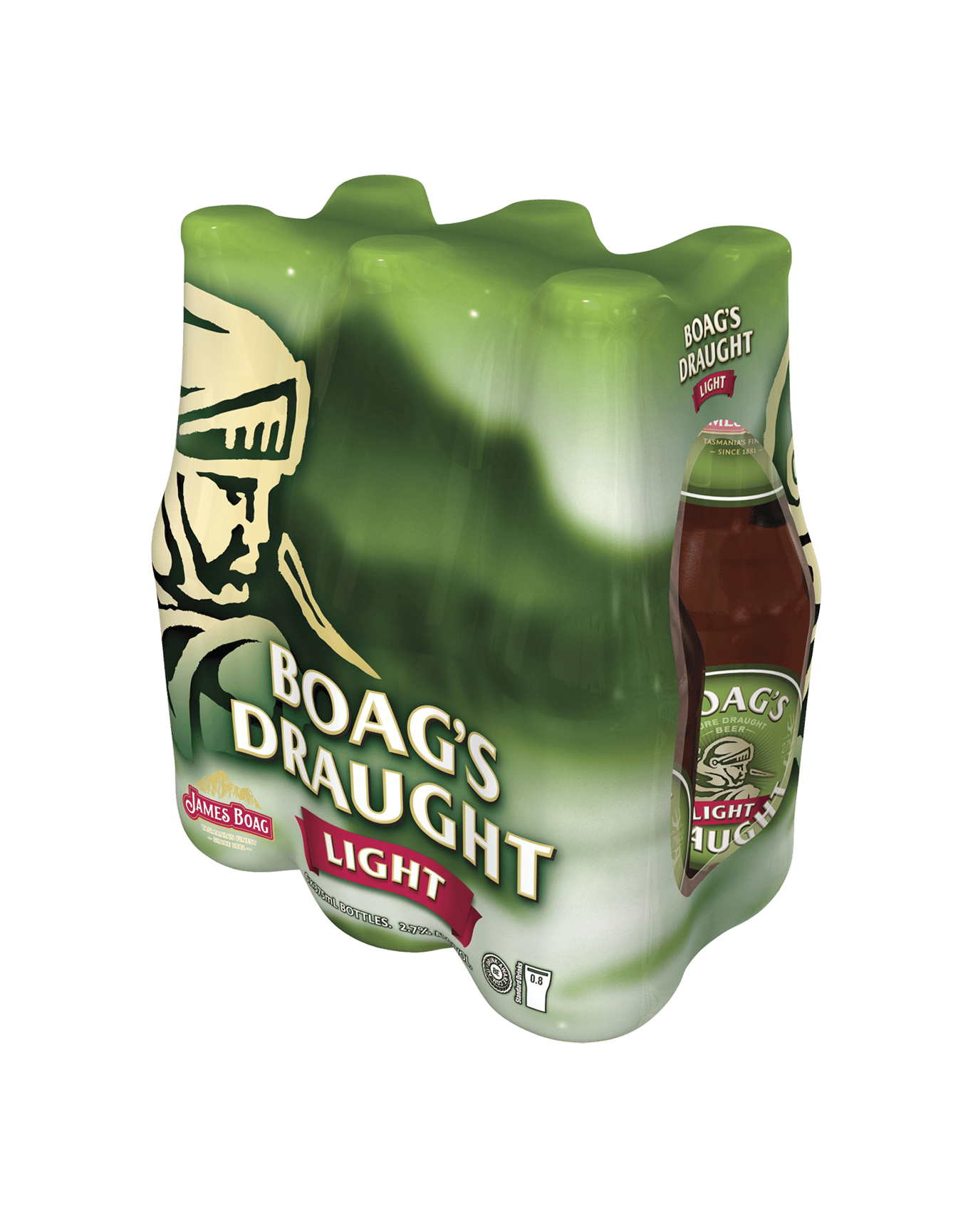 Buy James Boag's Draught Light Bottles 375ml Online @Lowest Price