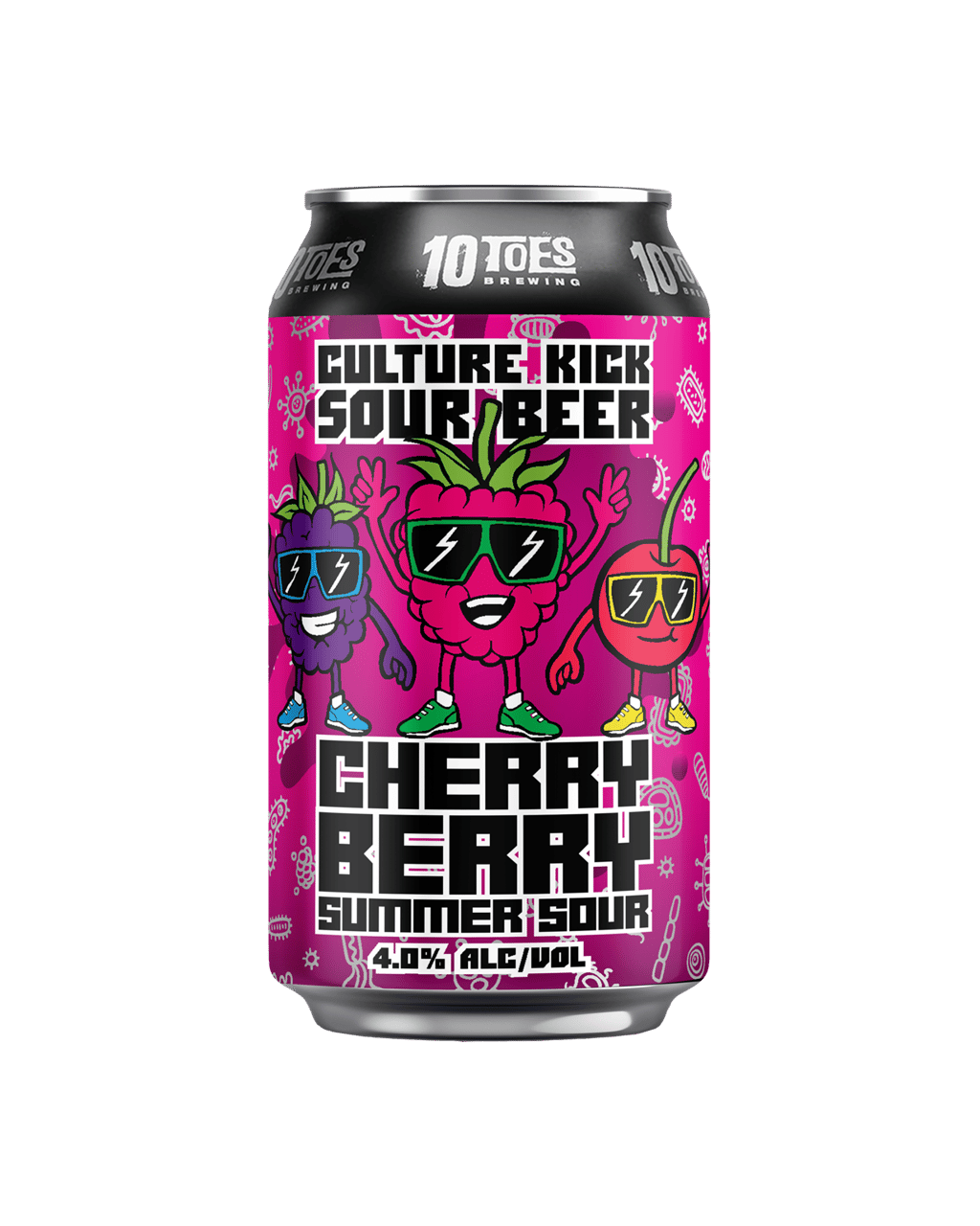 Buy Ten Toes Brewery Cherry Berry Summer Sour Cans 375ml Online (Low ...