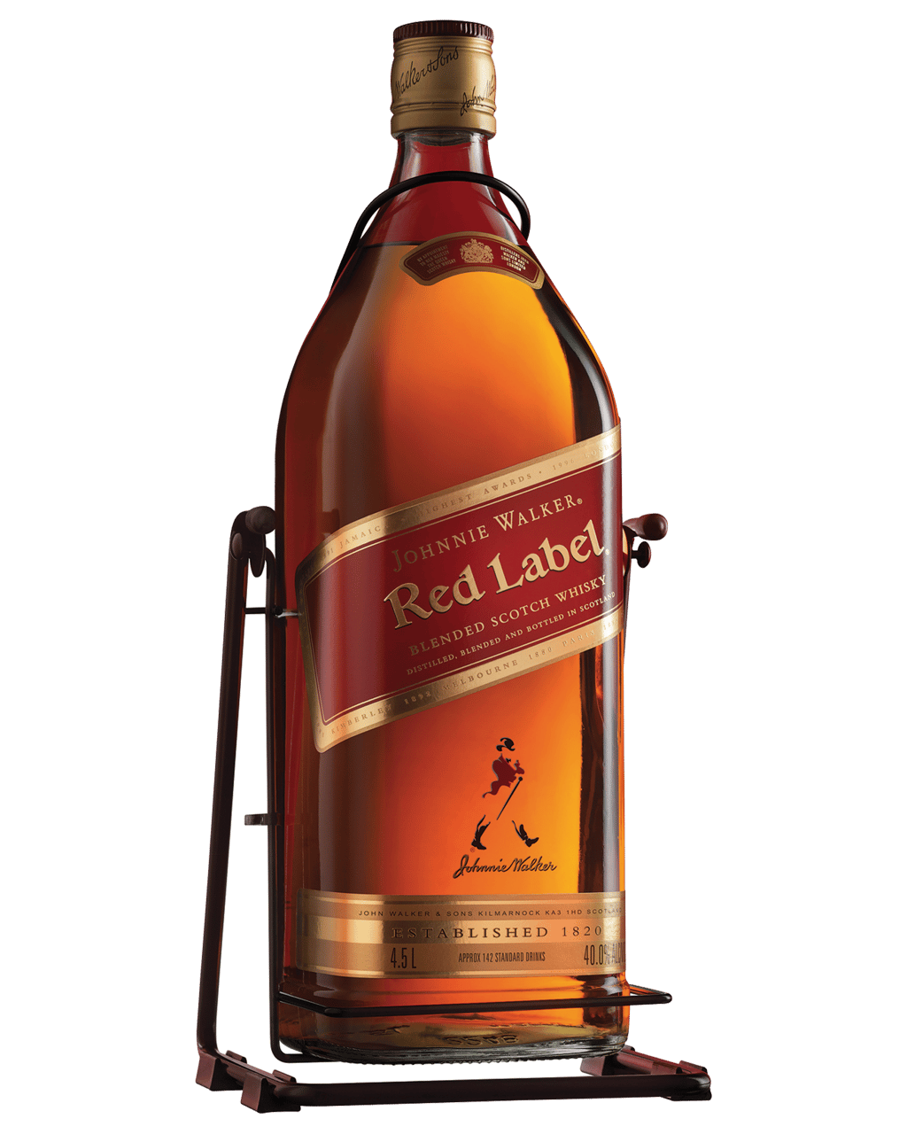 Johnnie Walker Red Label Scotch Whisky Cradle 4 5l Unbeatable Prices