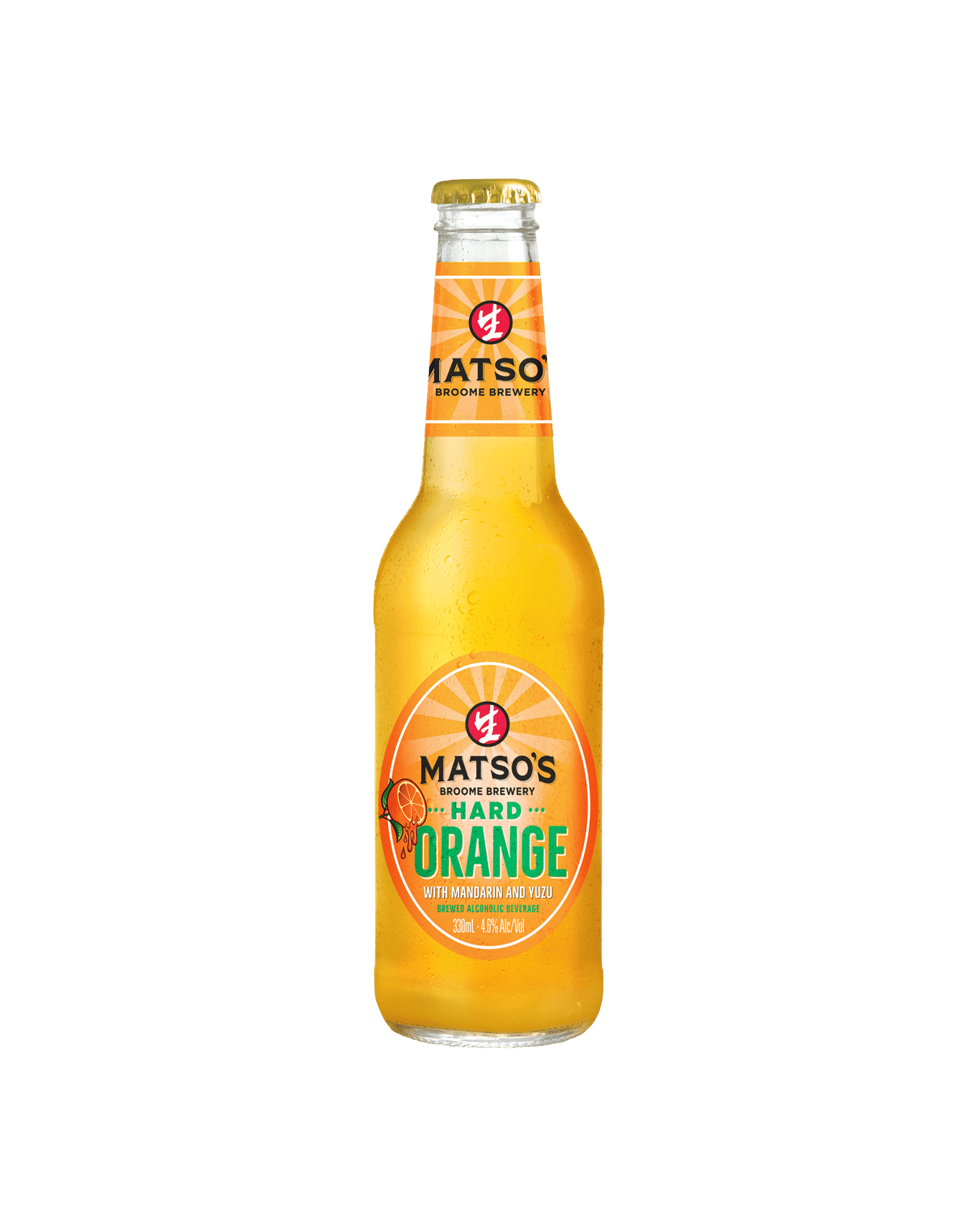 Buy Matso's Hard Orange With Mandarin And Yuzu Bottle 330ml Online ...