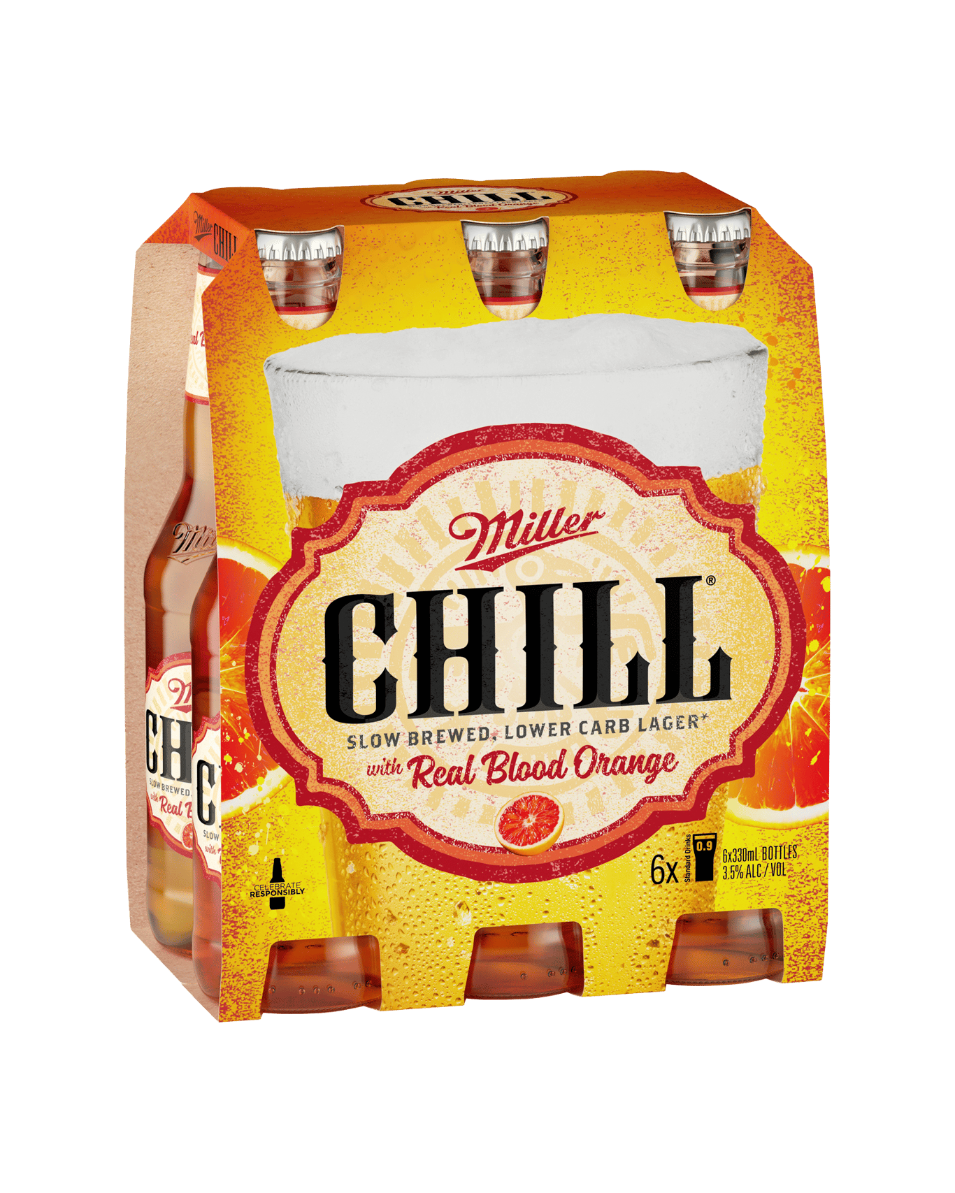 Buy Miller Chill Blood Orange 330ml Online @Lowest Price