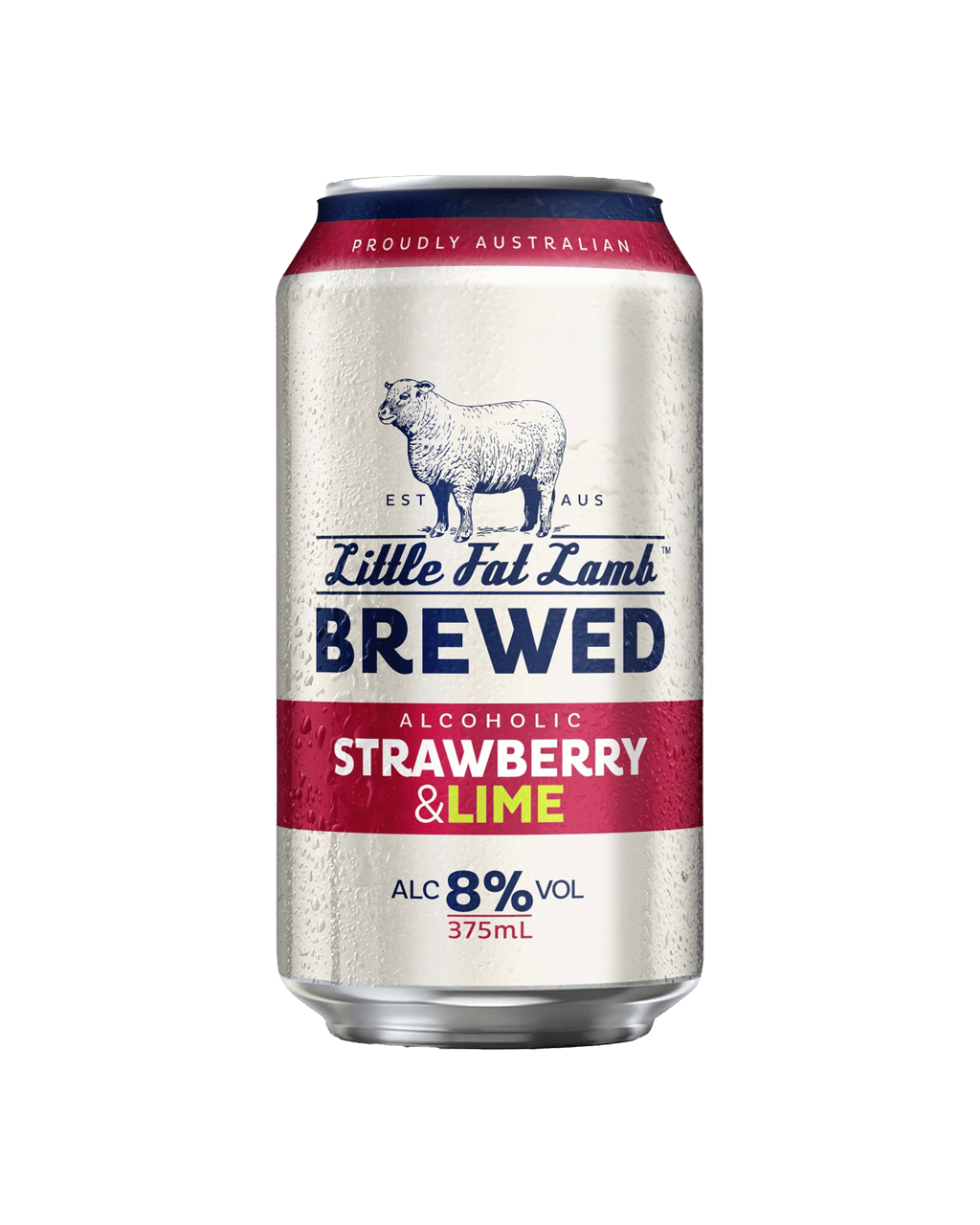 Buy Little Fat Lamb Strawberry & Lime 375ml Online @Lowest Price