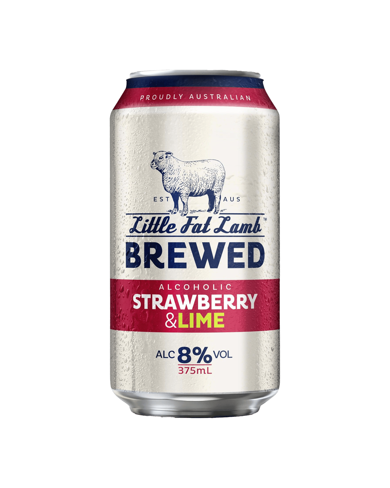 Buy Little Fat Lamb Strawberry & Lime 375ml Online @Lowest Price