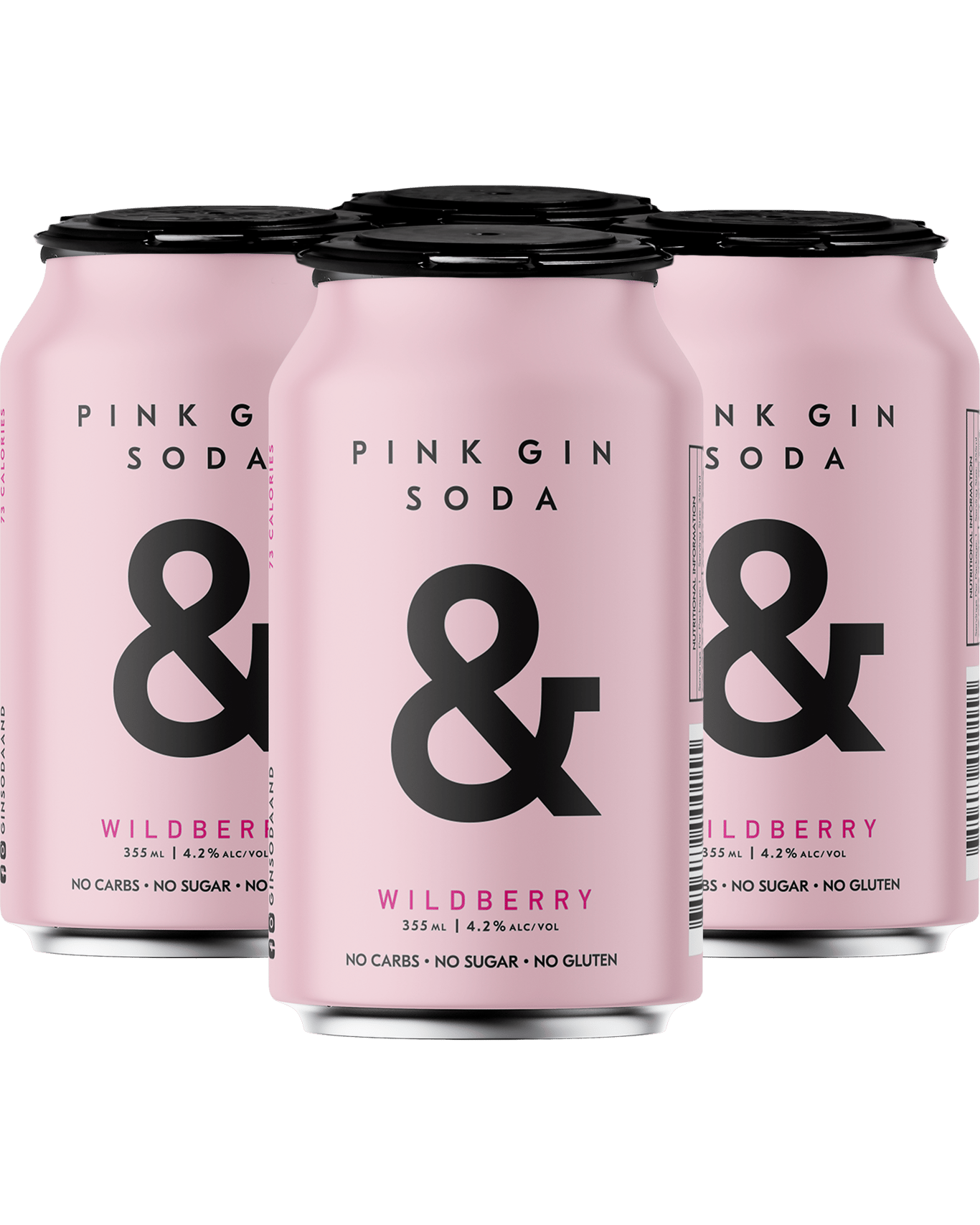 Buy Pink Gin & Soda Cans 355ml Online @Lowest Price