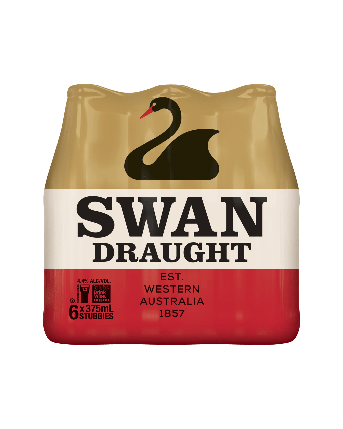 Buy Swan Draught Lager Bottles 375ml Online @Lowest Price