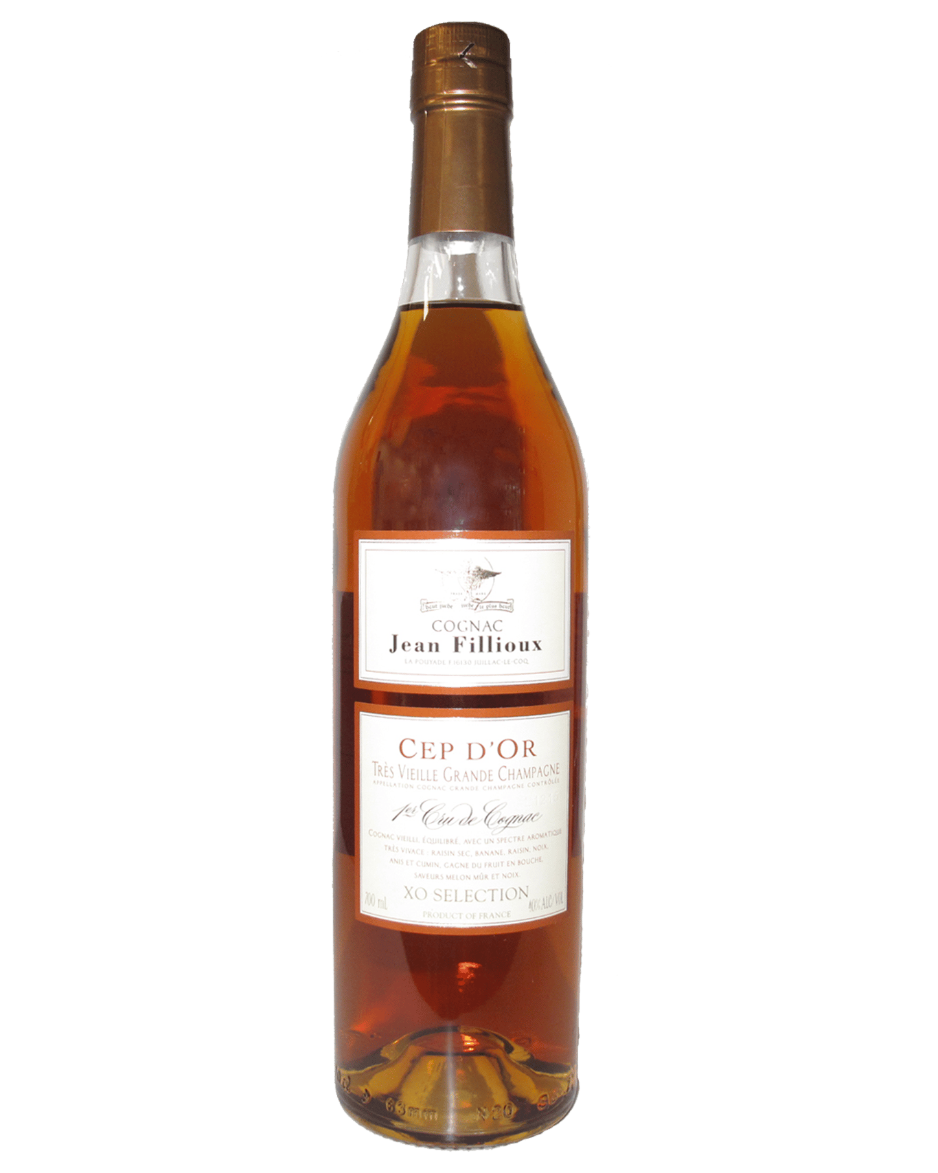 Buy Jean Fillioux Cognac Gc Xo 13-15 Years Cep D'or 700ml Online ...