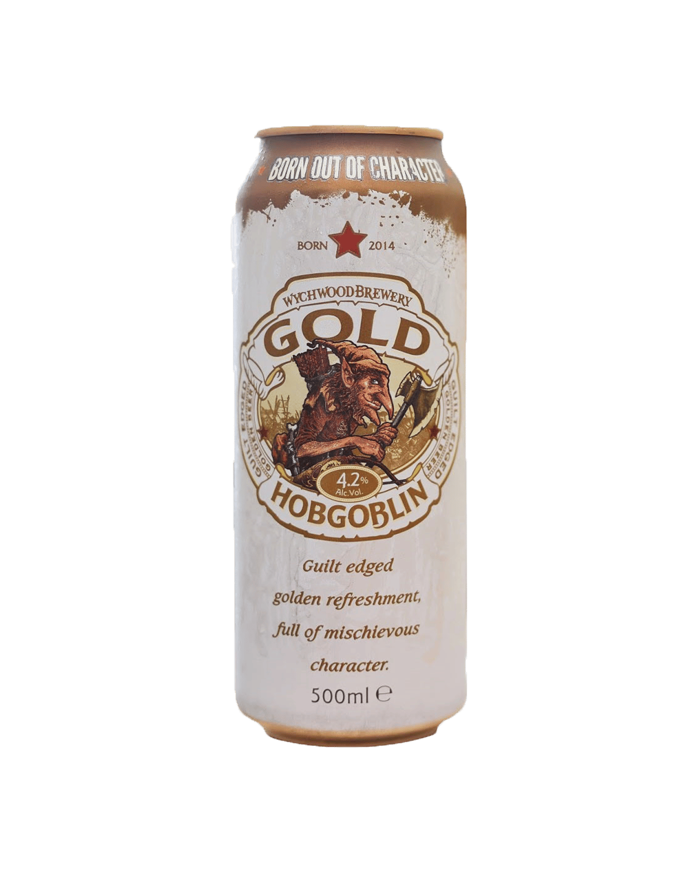 Buy Wychwood Hobgoblin Gold Ale Can 500ml Online @Lowest Price