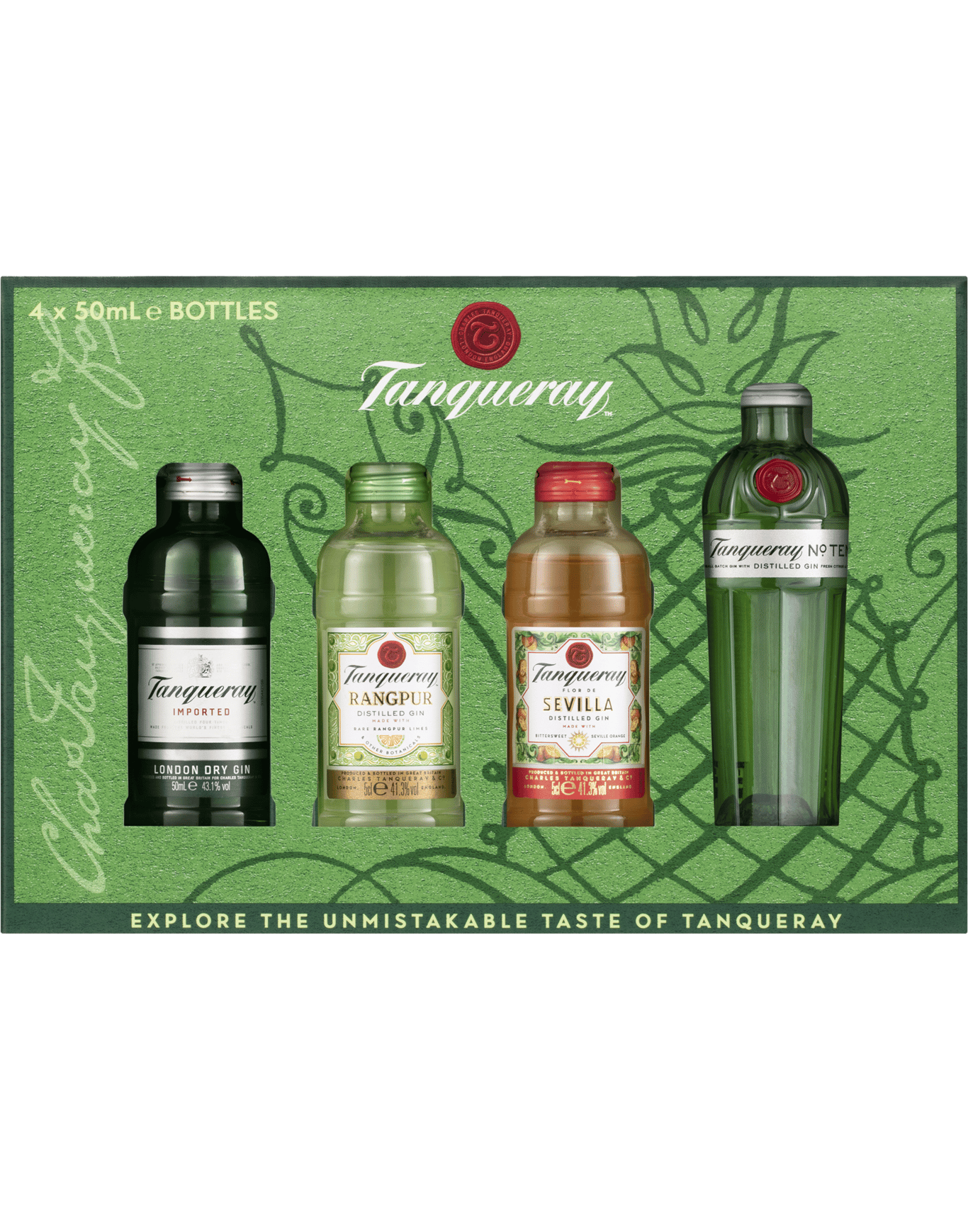 Buy Tanqueray Miniatures Gift Pack 4x50ml Online @Lowest Price