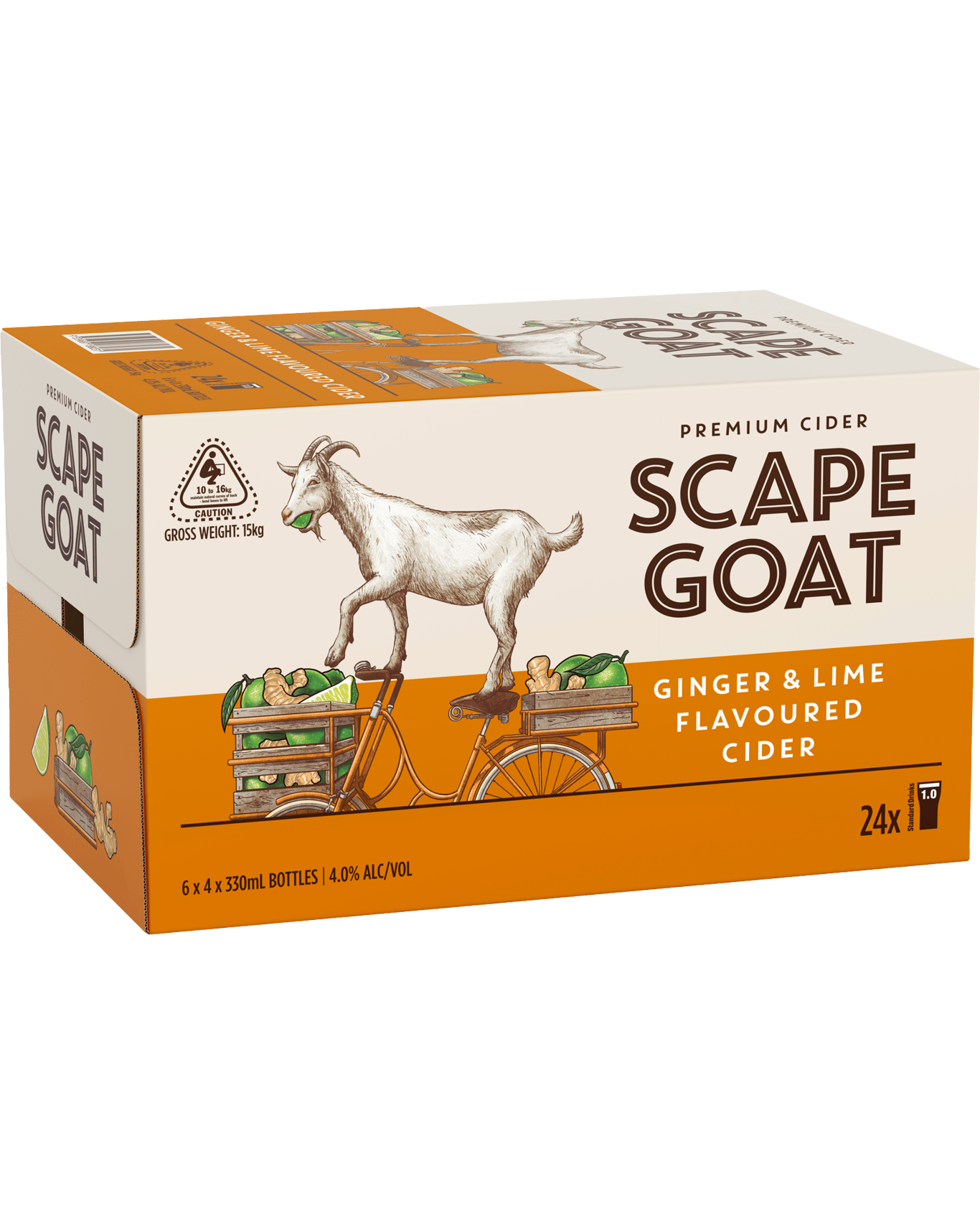 Buy Scape Goat Ginger & Lime Bottle 330ml Online @Lowest Price